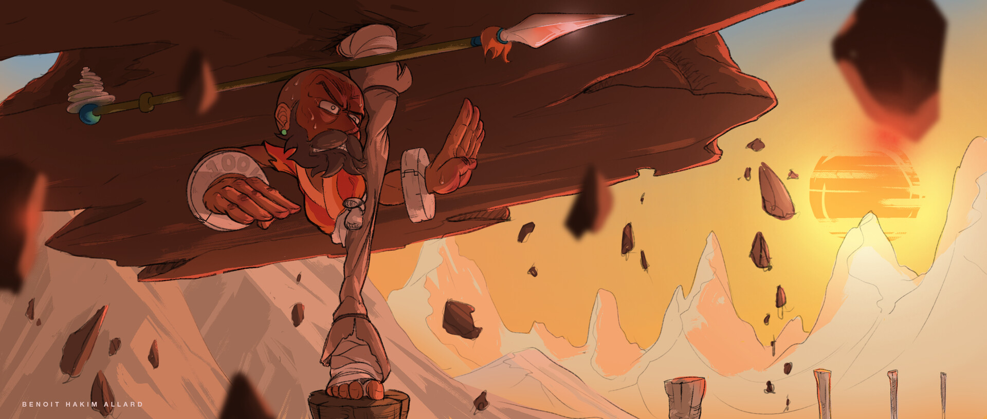 ArtStation - Brawlhalla Fanart #2 - Wu-Shang