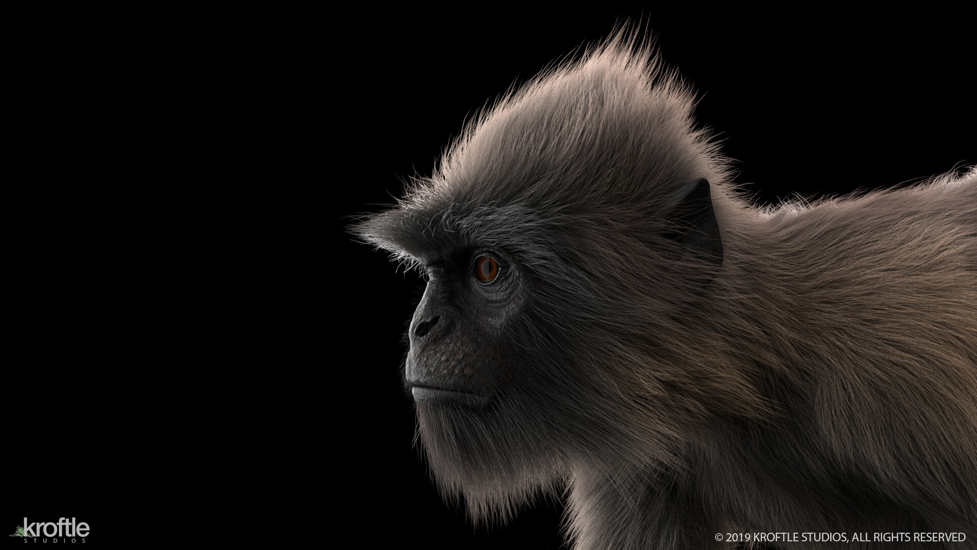 ArtStation - Mystical Langur Monkey