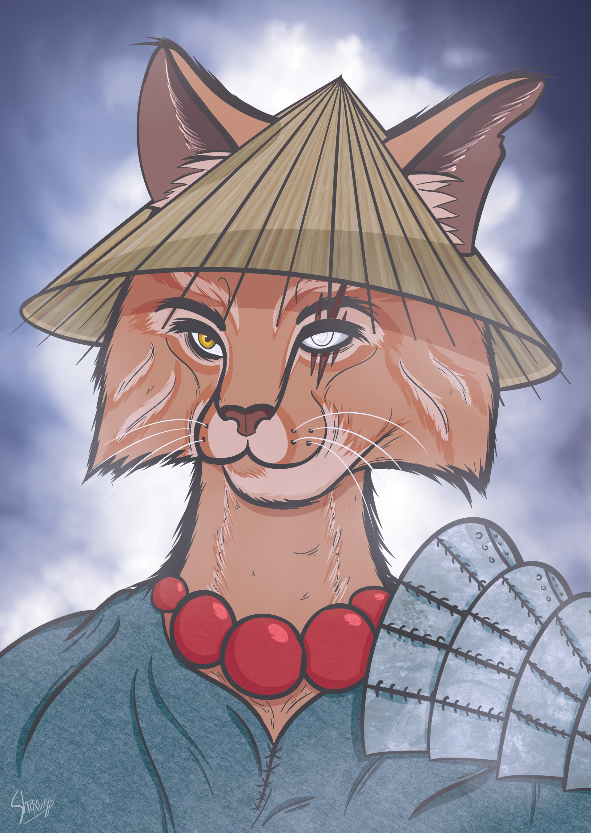 ArtStation - Samuraï Cat