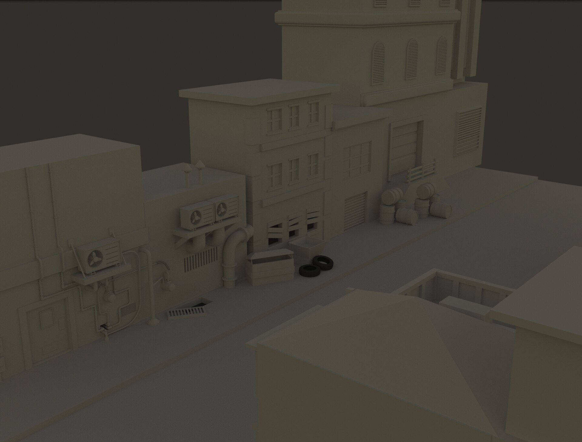 ArtStation - STREET MODELING