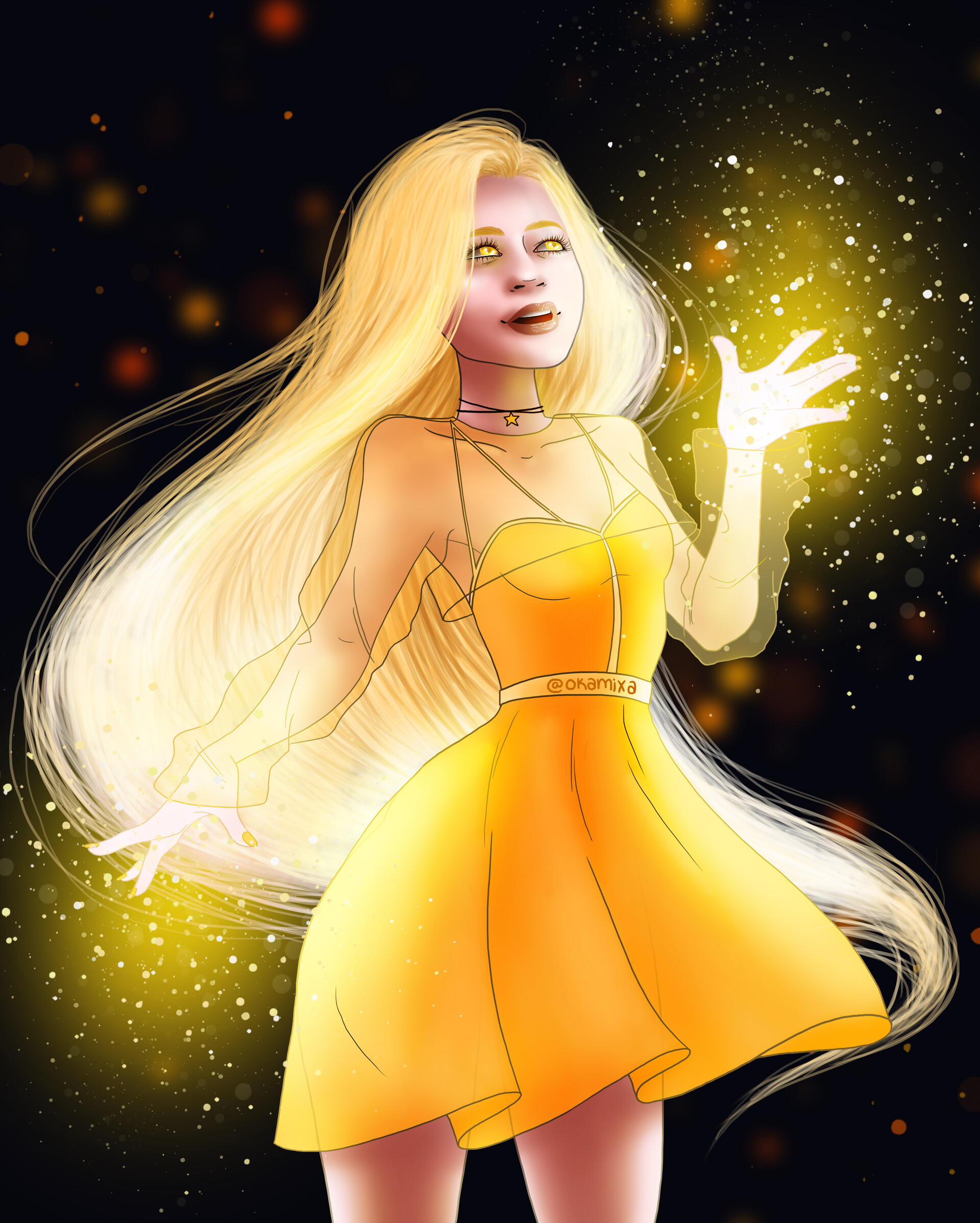 ArtStation - Yellow Girl