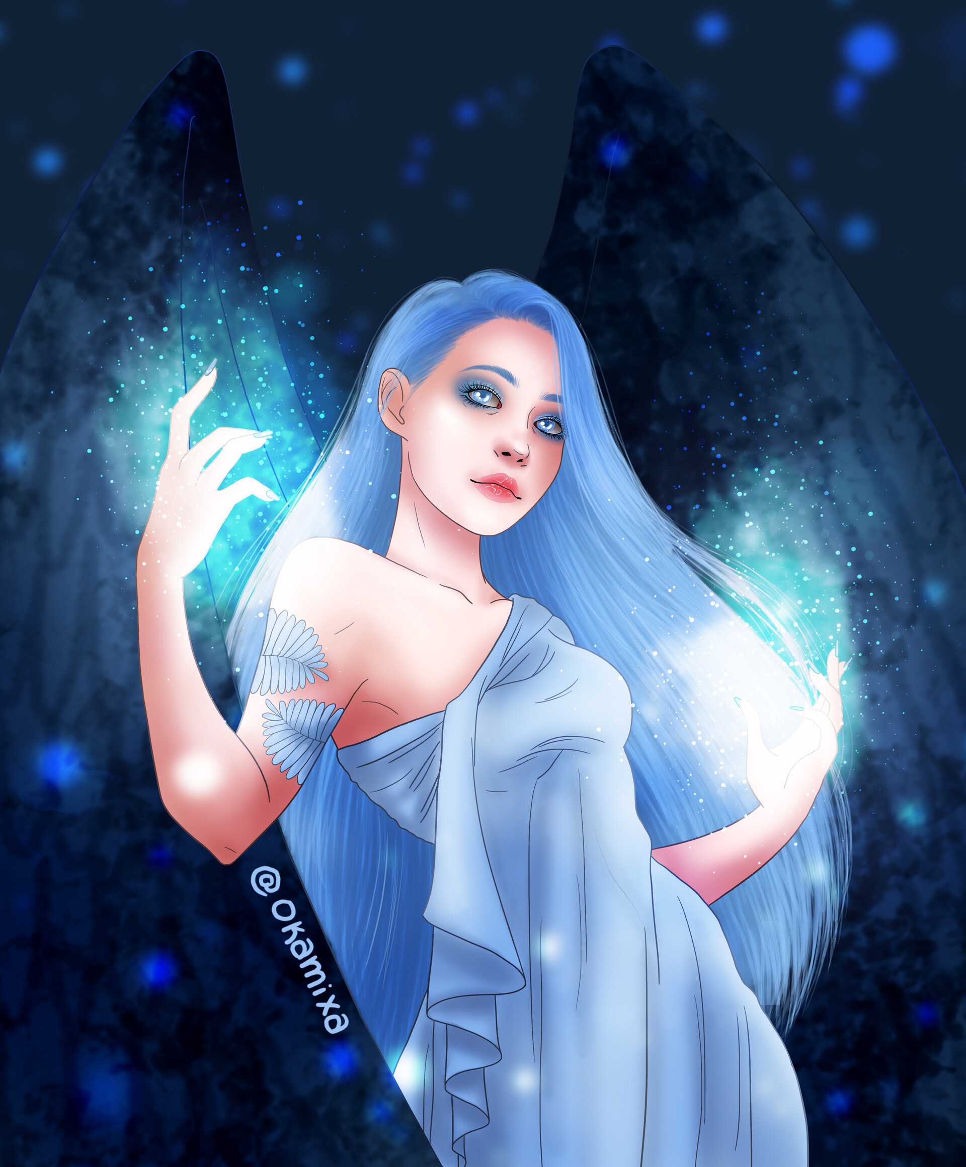 ArtStation - Blue Girl