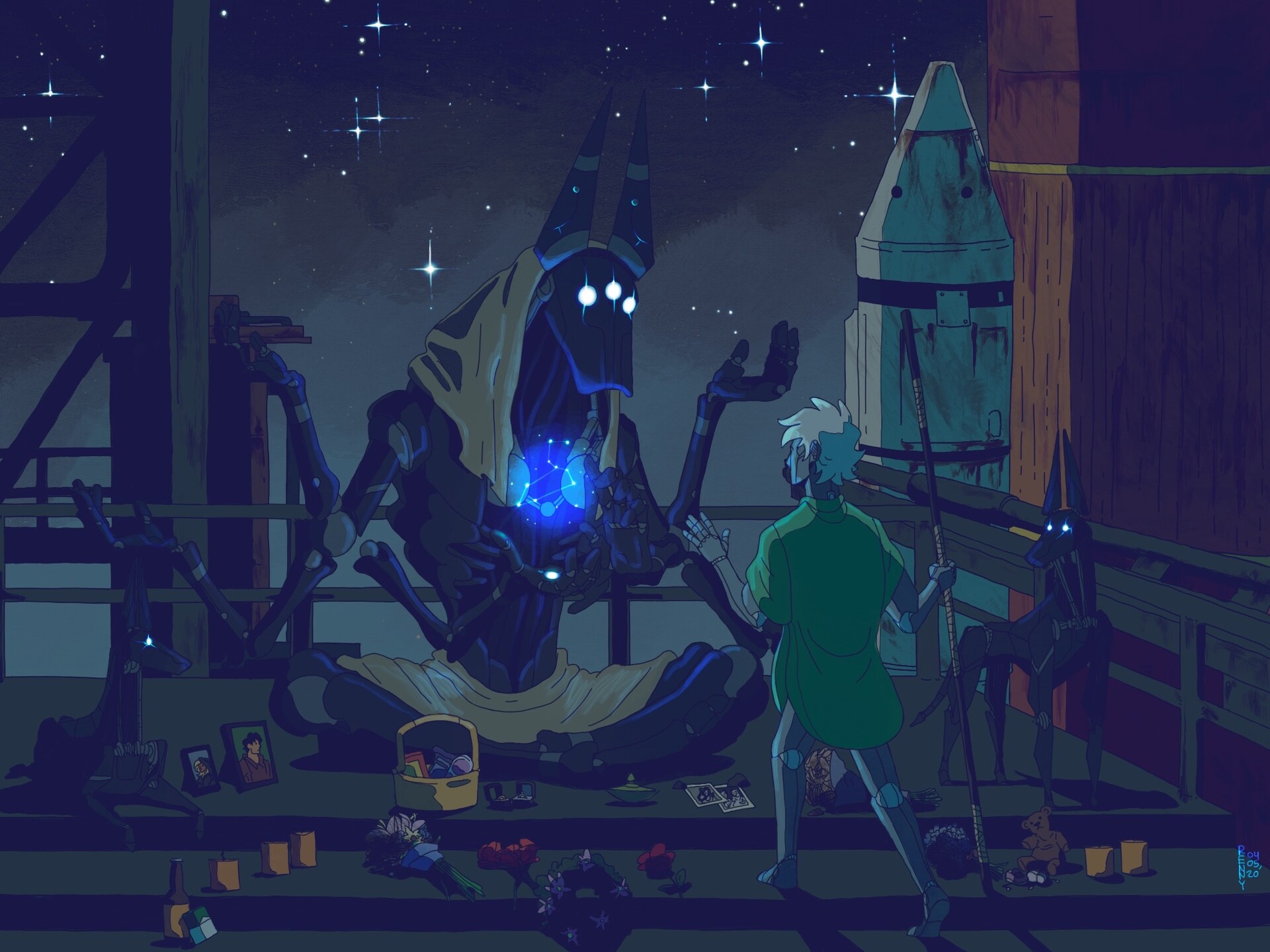 ArtStation - Interactive Shrine