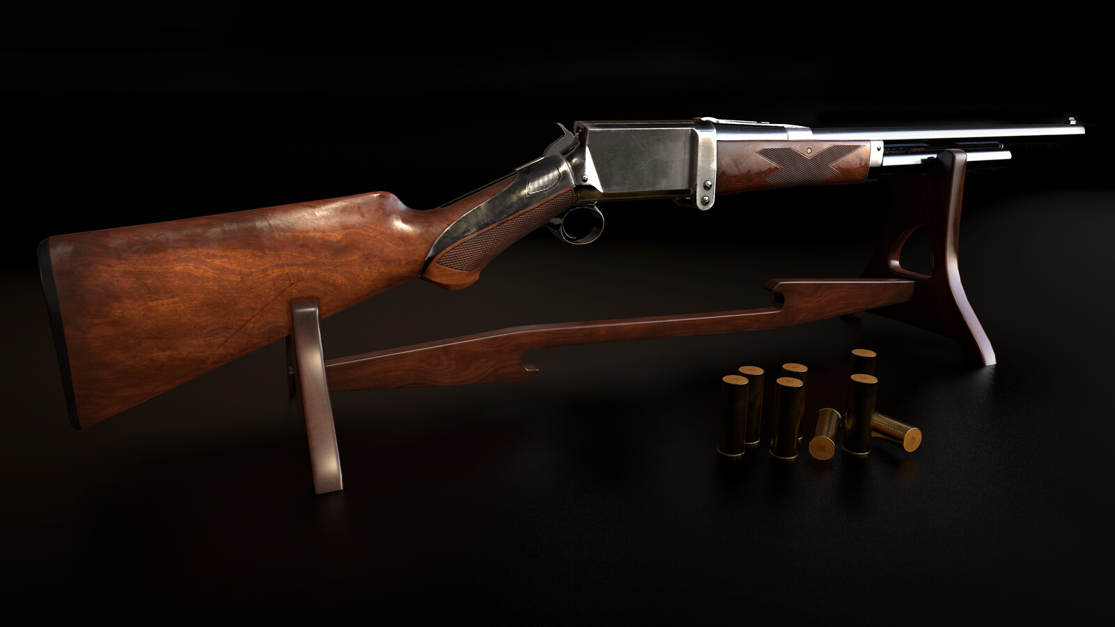 Thomas Burd - Burgess 12 Gauge Folding Shotgun