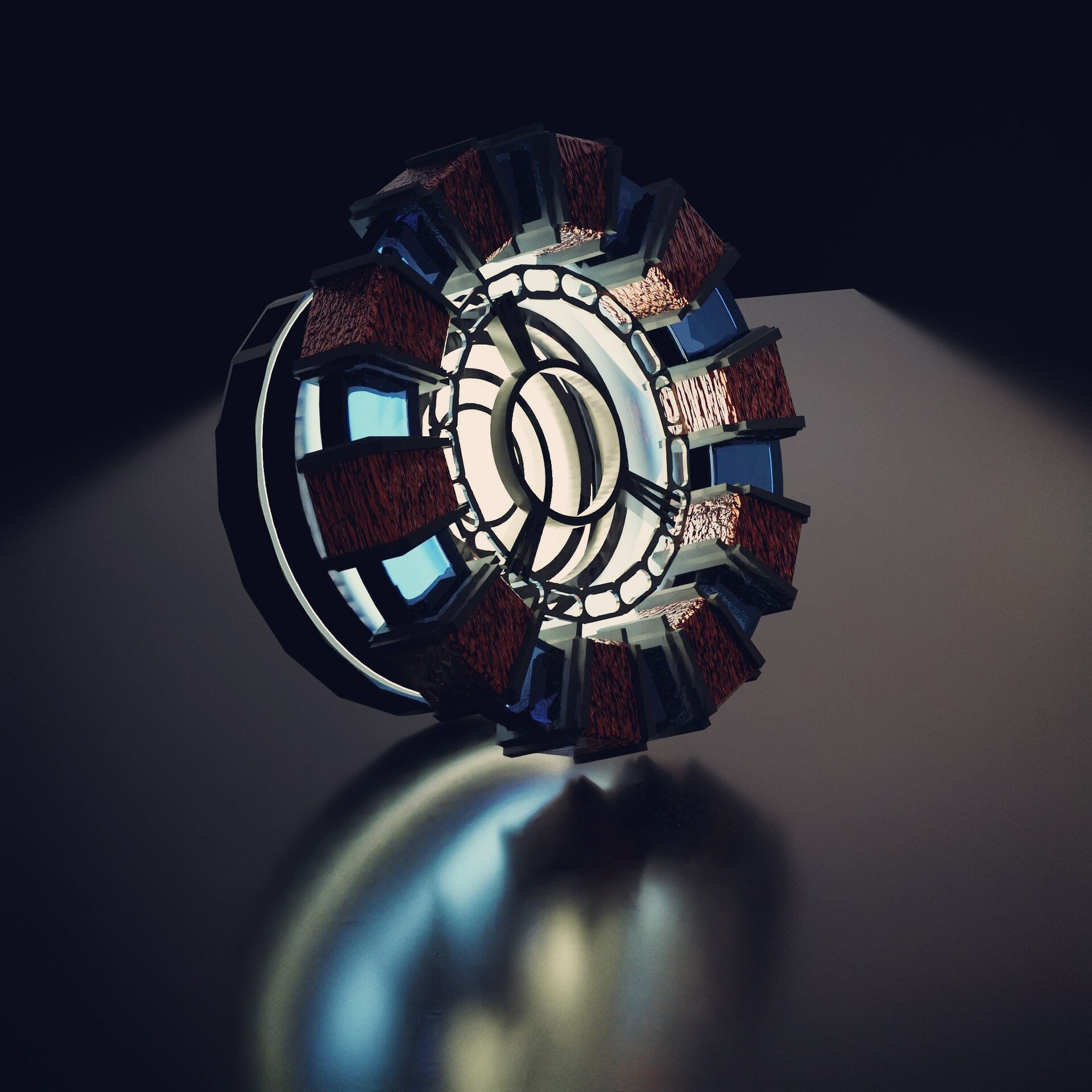 ArtStation - Ironman Arc reactor