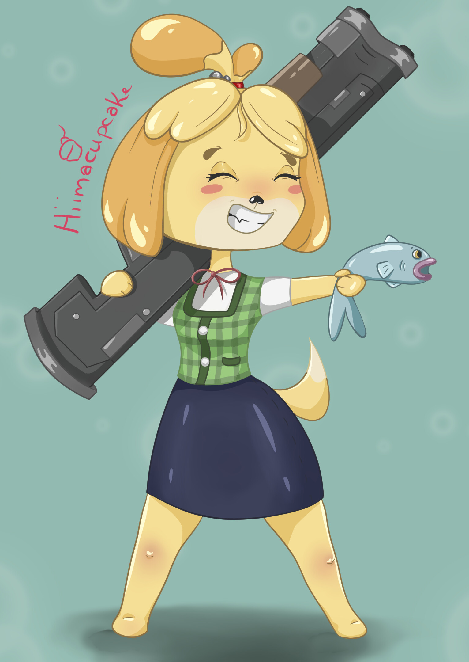 ArtStation - Isabelle x Doom