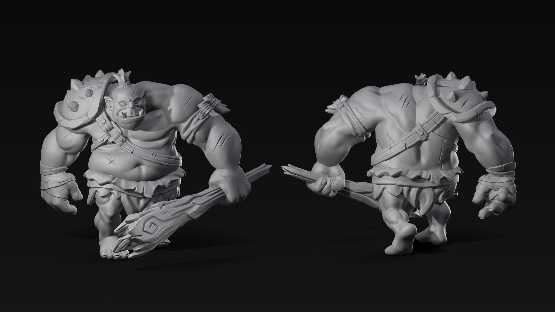 ArtStation - Barbarian Ogre