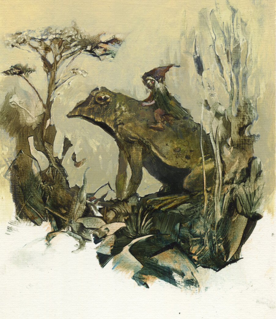 ArtStation - Frog Rider