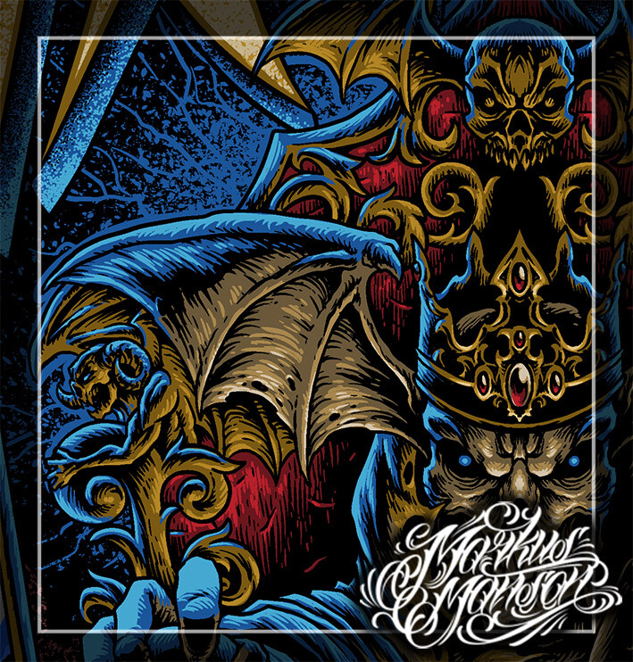 Markus Manson - A7X Israel Throne