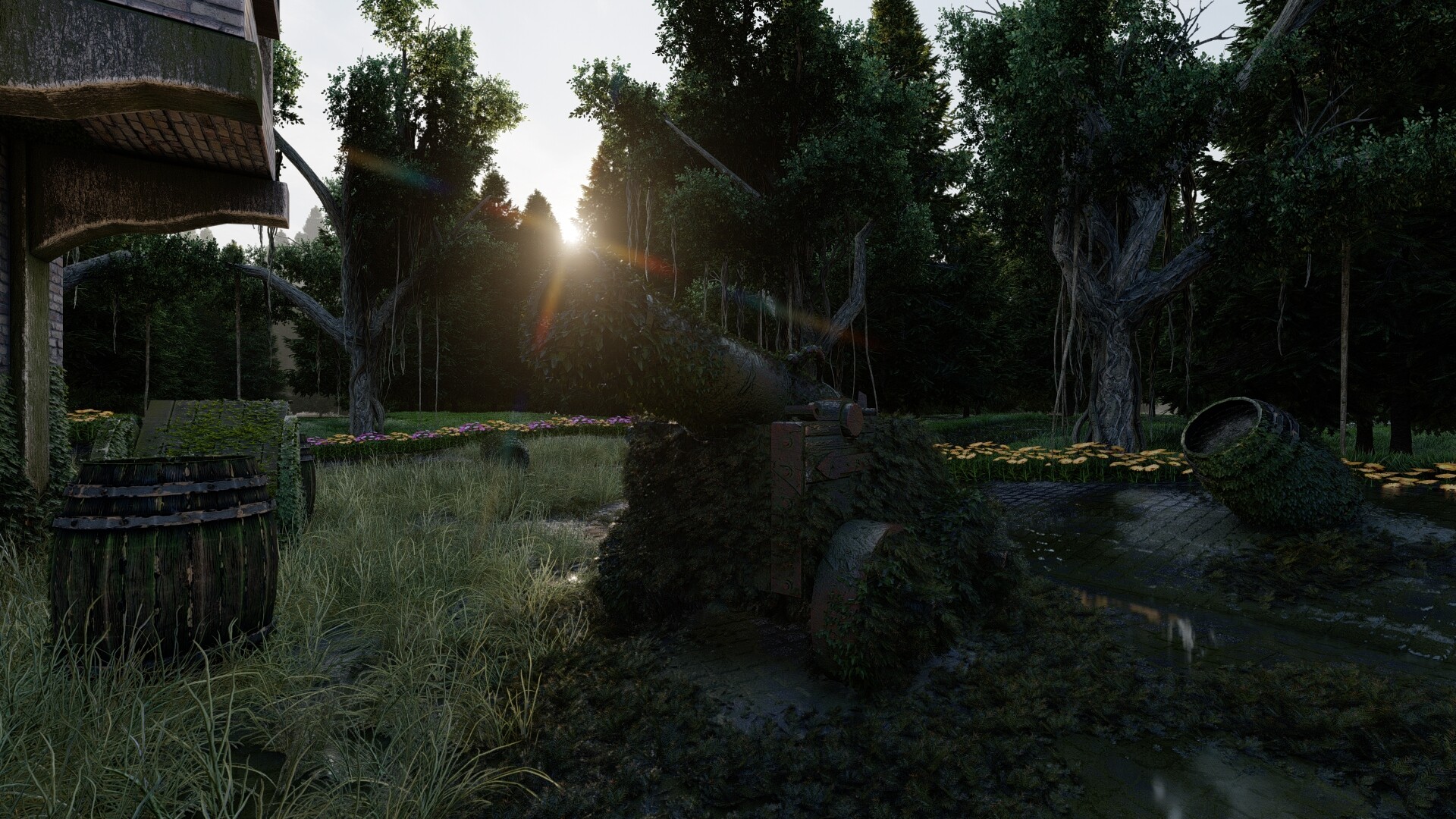 Trinath Sarkar - Dark Forest Old House