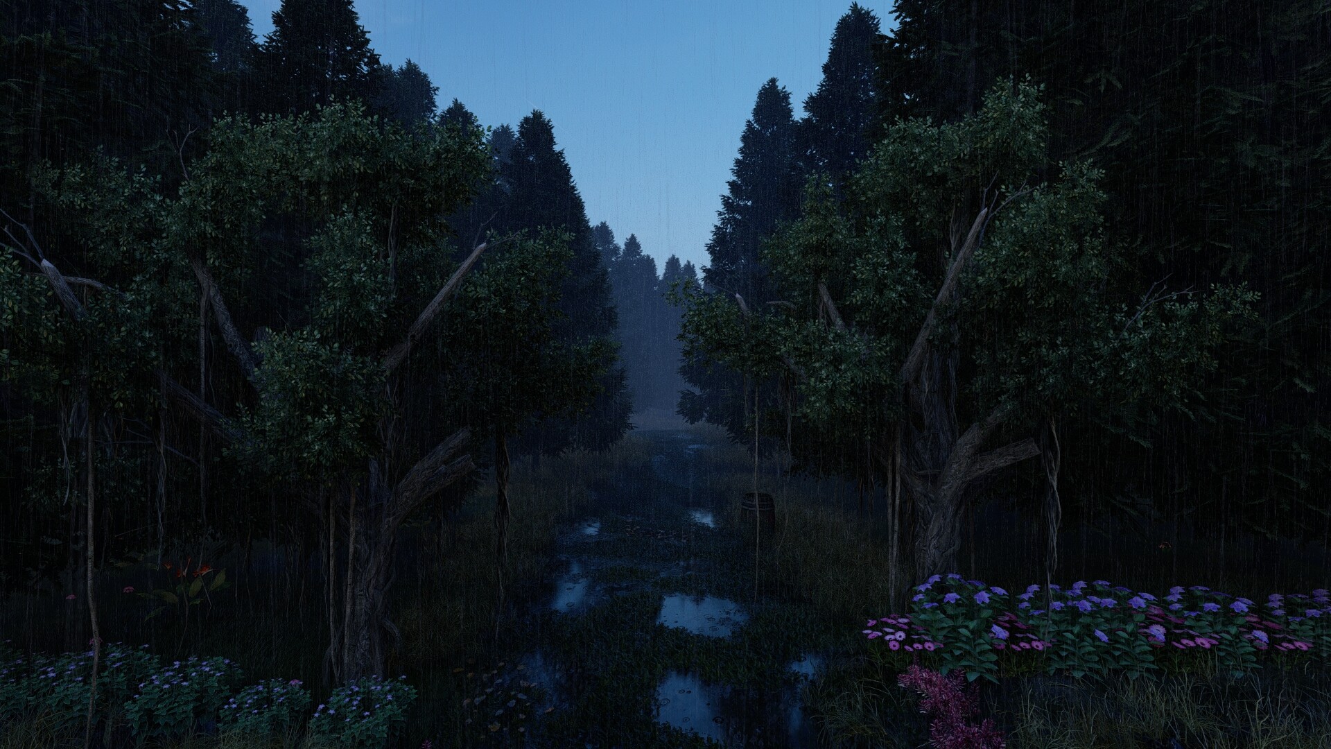 Trinath Sarkar - Dark Forest Old House