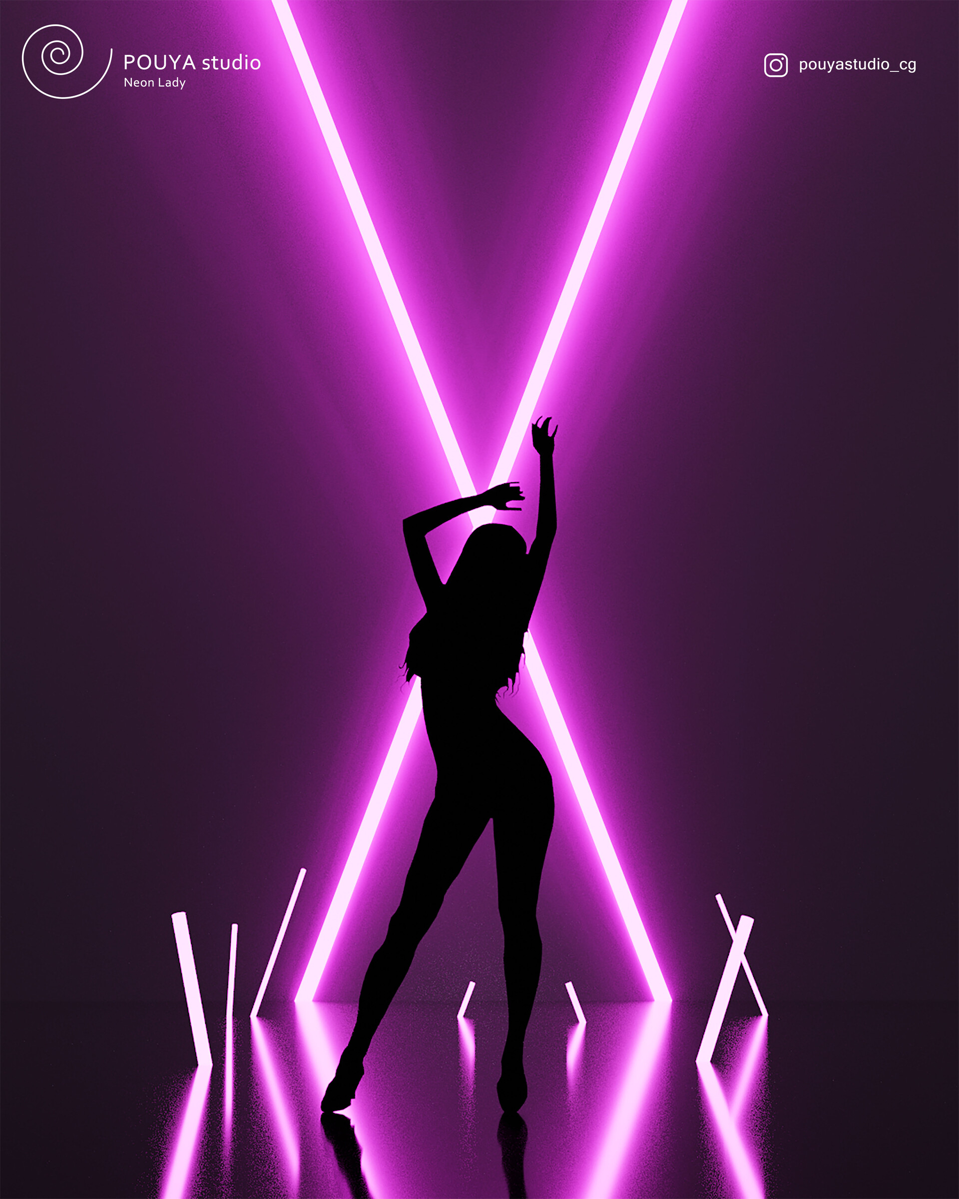 ArtStation - Neon Ladys