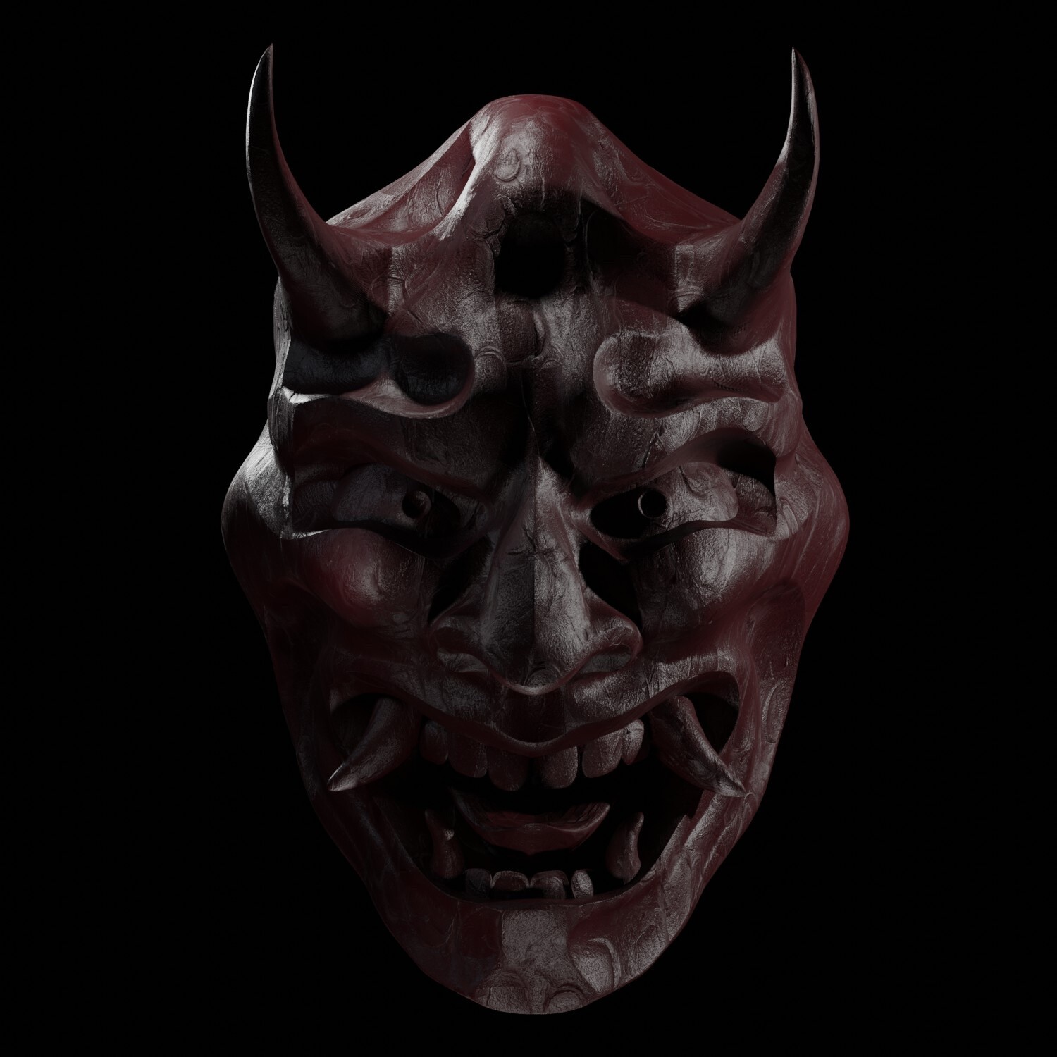 ArtStation - Hannya Mask