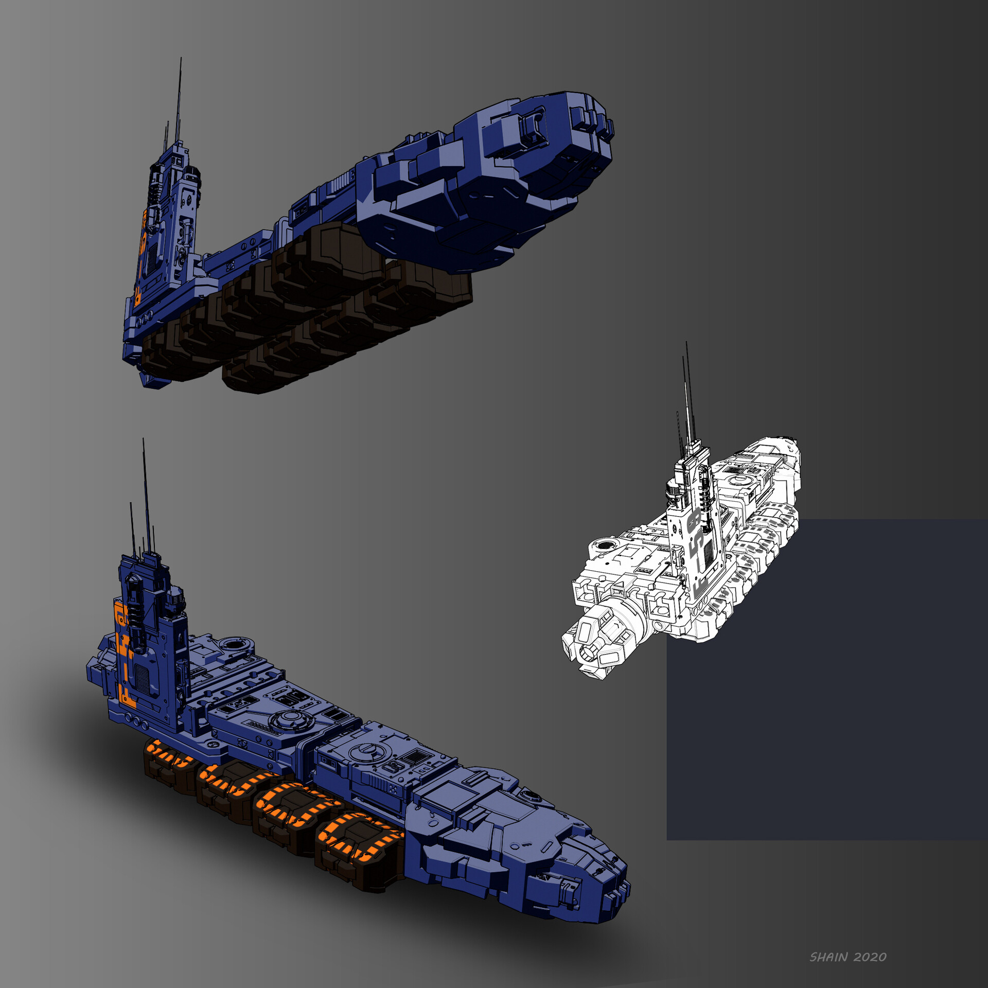Spaceship Freighter