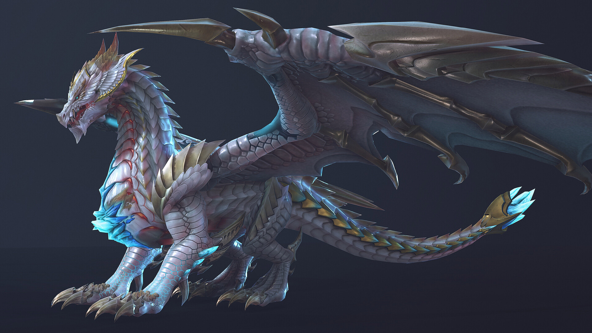 kim seung uk - crystal white dragon