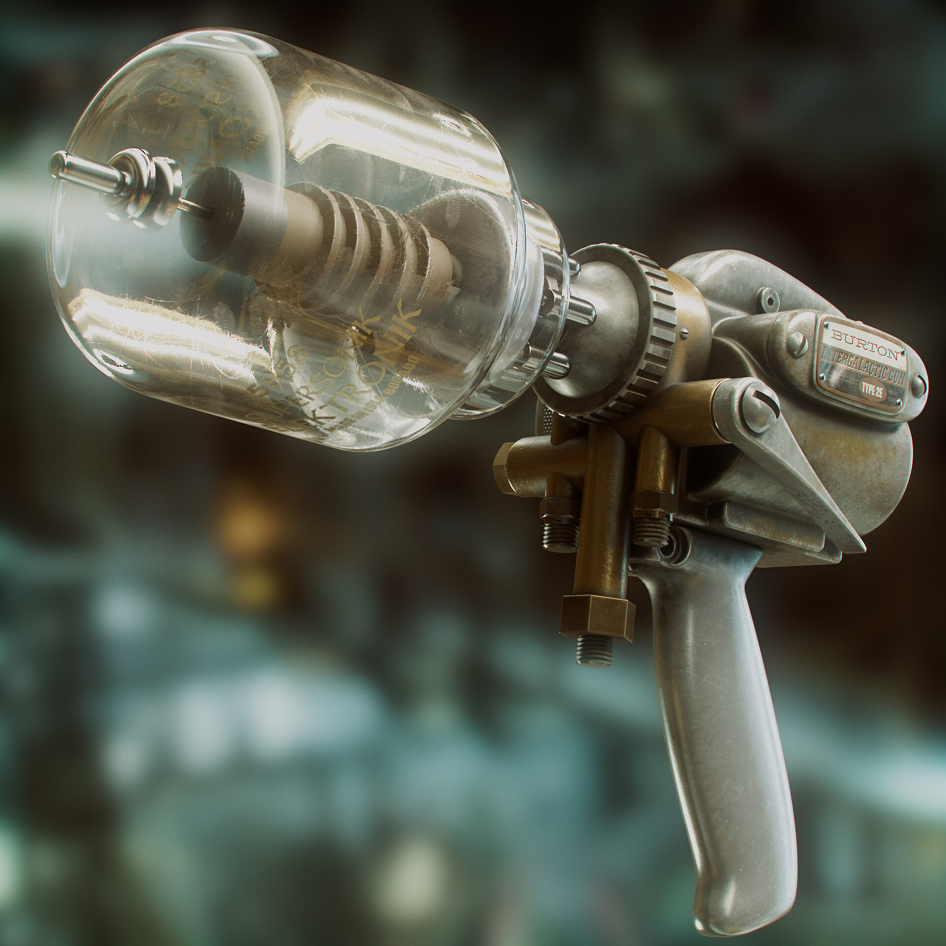 ArtStation - Atompunk Gun