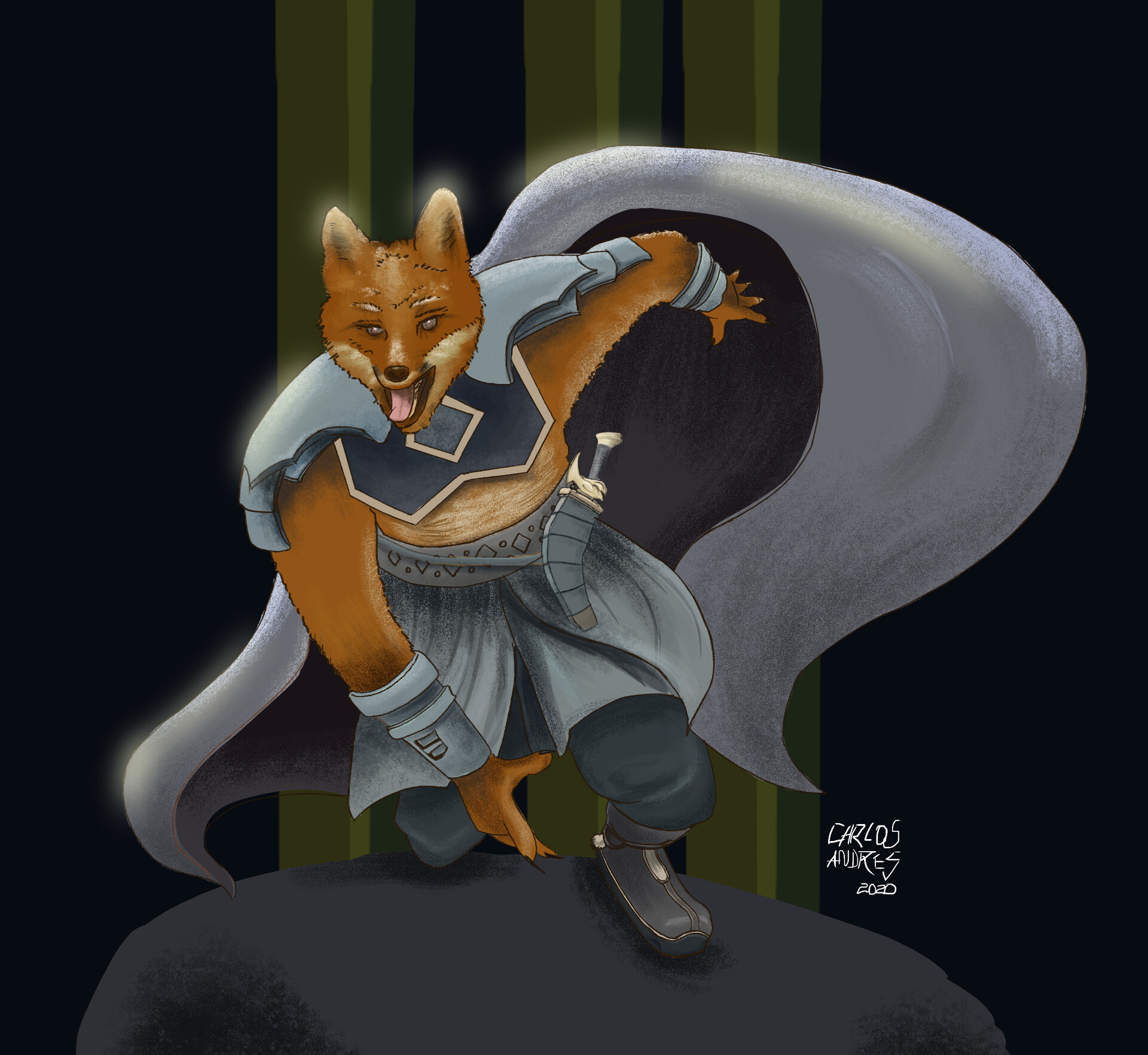 ArtStation - Vidar - the silent God