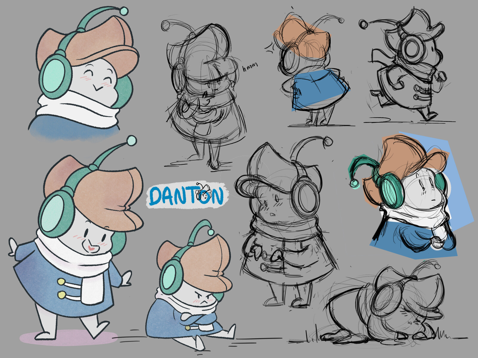 ArtStation - Danton Sketches