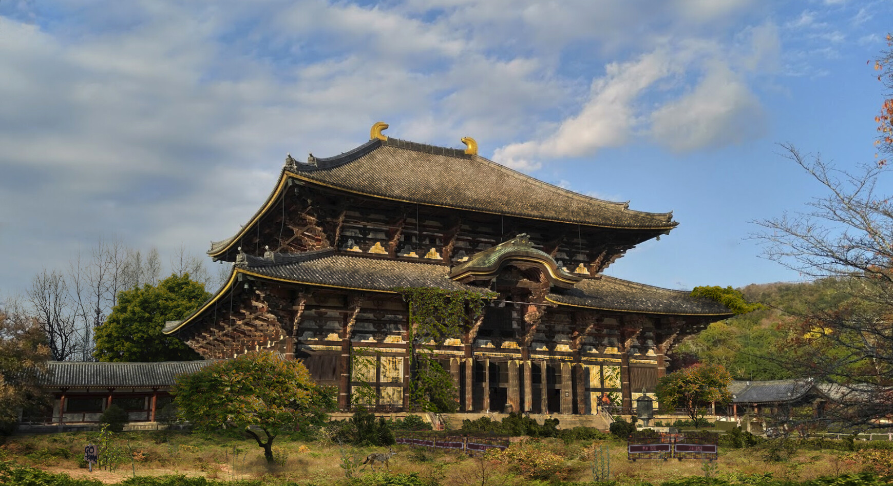 ArtStation - Post Apocalyptic Japanese Temple
