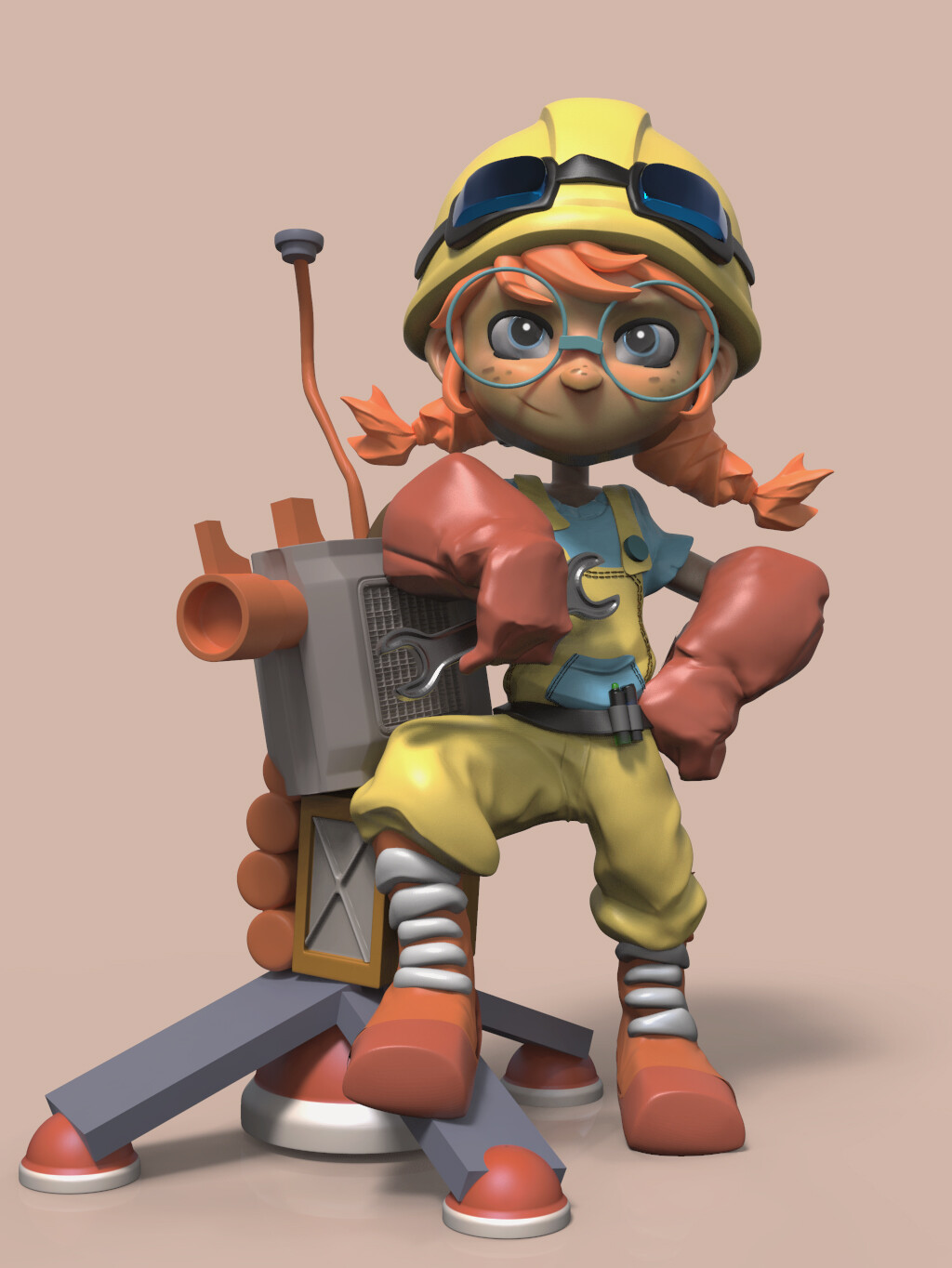 ArtStation - Engineer Girl