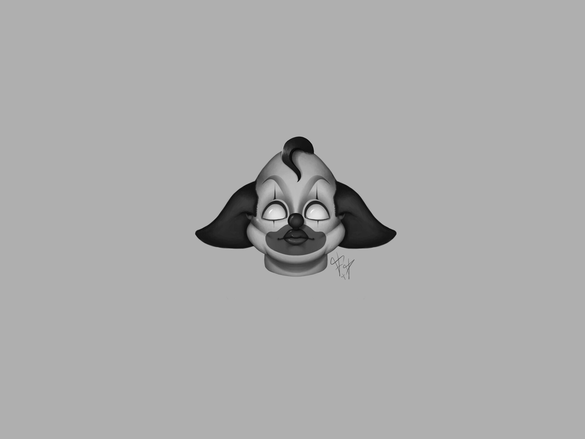 ArtStation - The blind clown