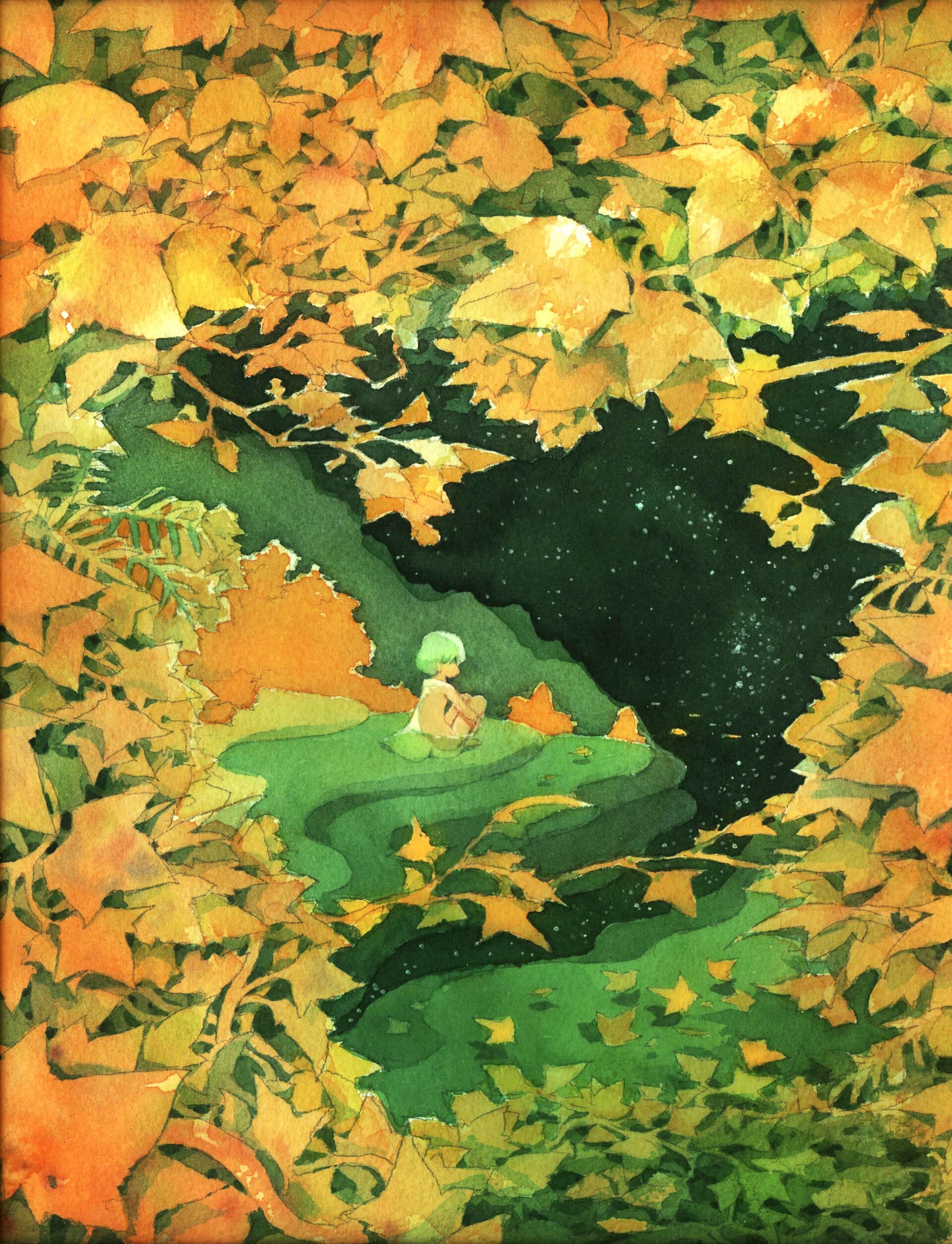 ArtStation - Stars in autumn