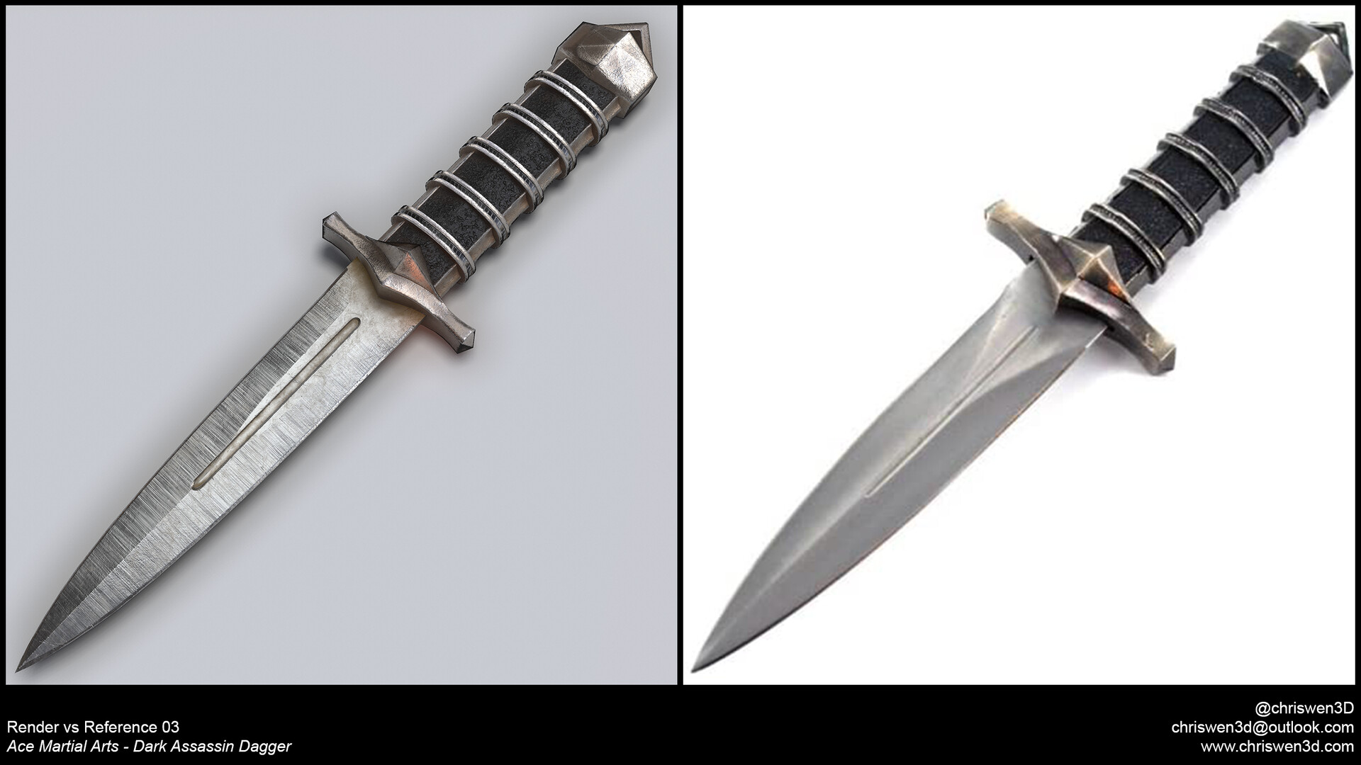 Dark Assassin Dagger