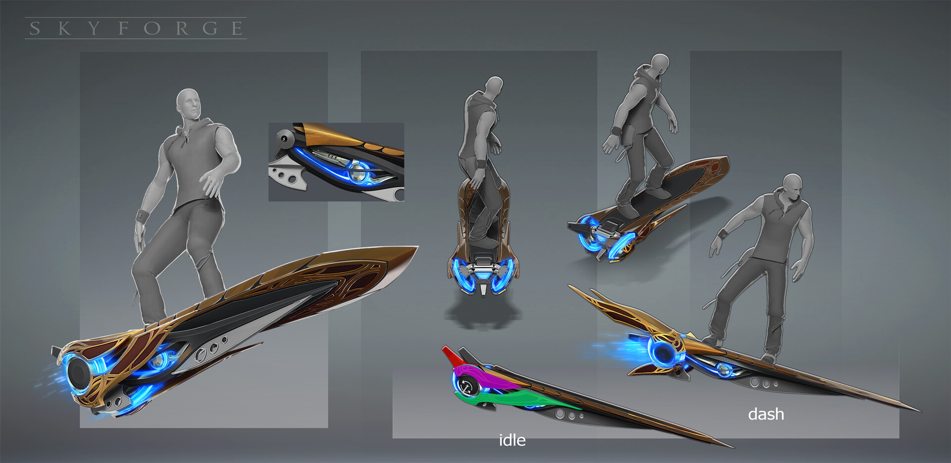 ArtStation - Surfboard glider