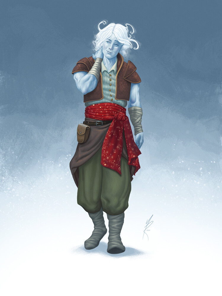 ArtStation - Air Genasi