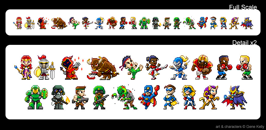 ArtStation - Little Pixel People