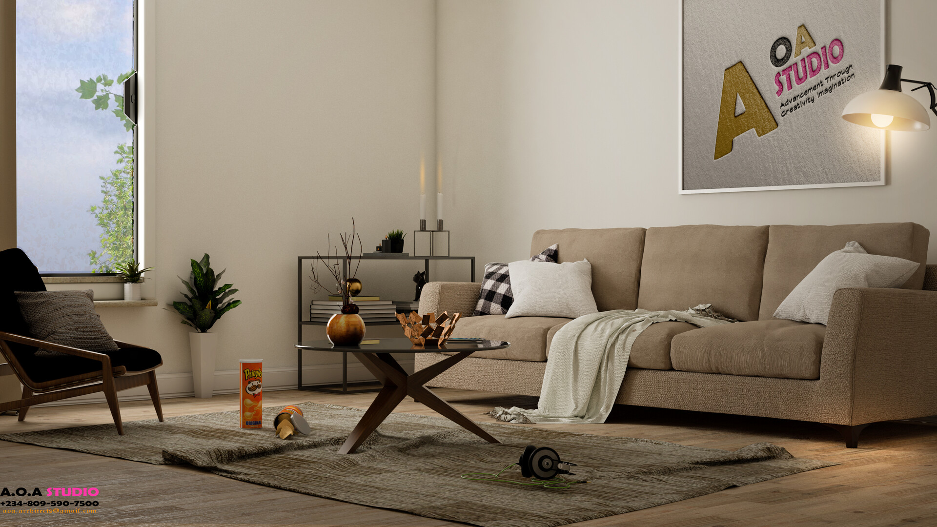 ArtStation - AOA-STUDIO: LWRS Interior Design Scene #1