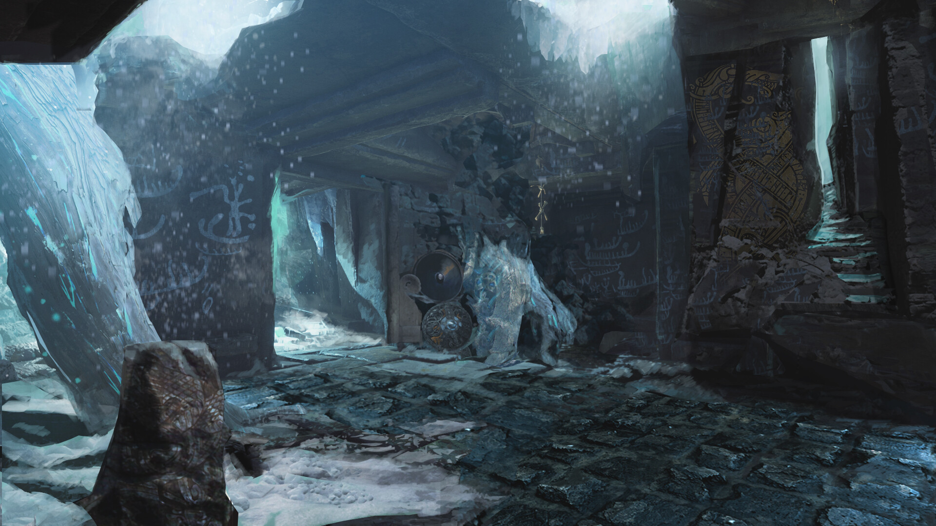 ArtStation - Ancient ruins interior