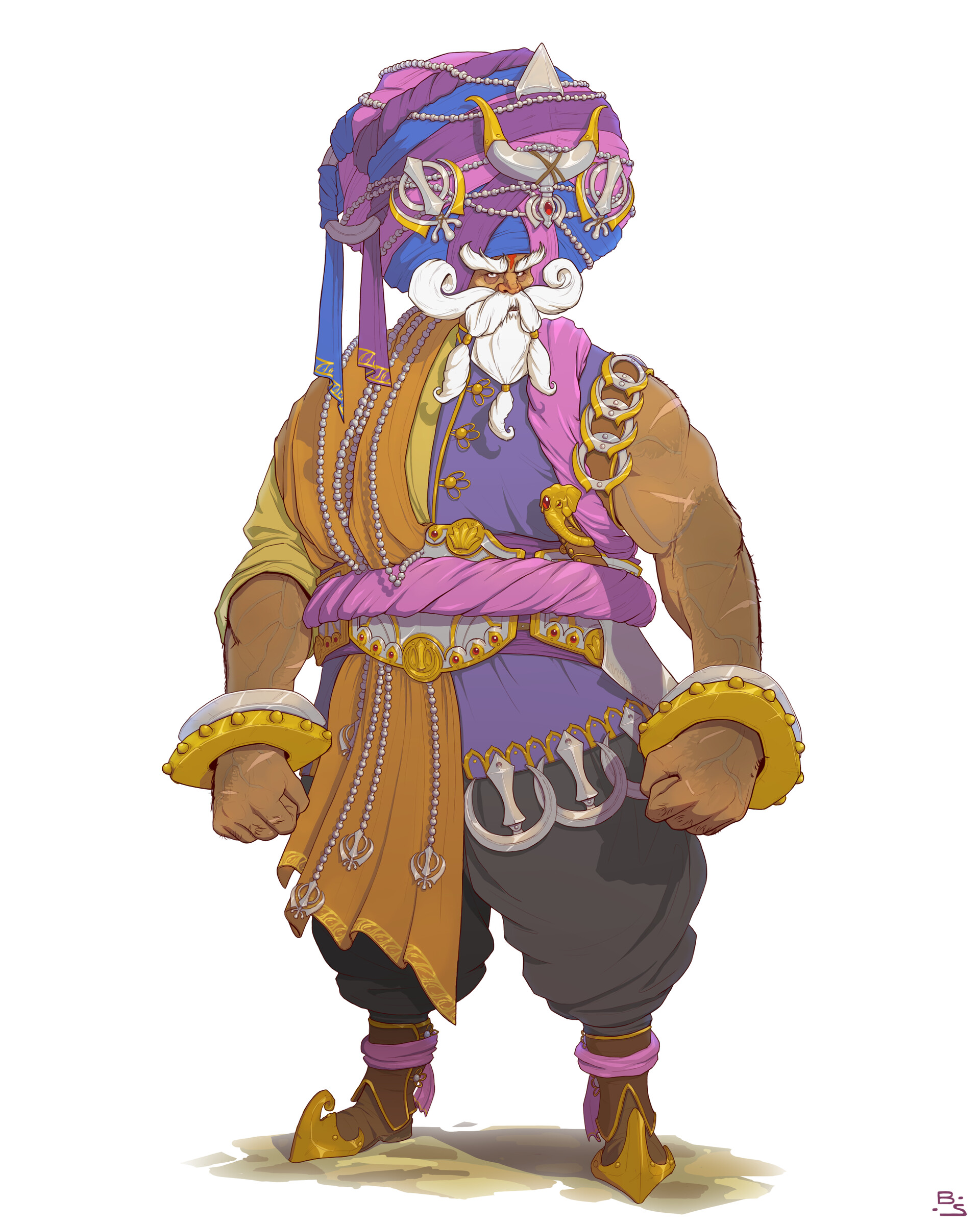 ArtStation - Sikh Fighter