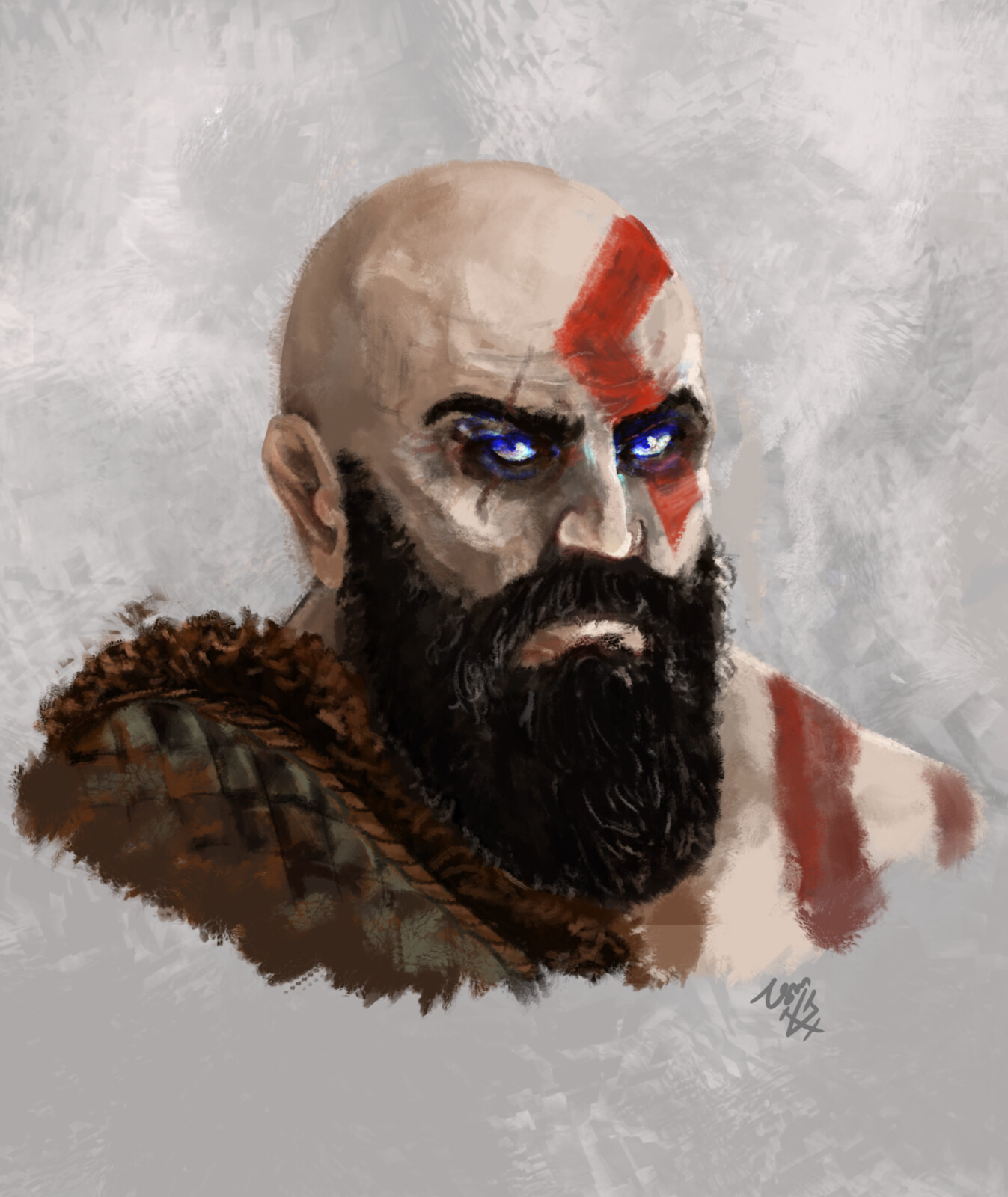 Soham Hingne - God Of War- Fanart