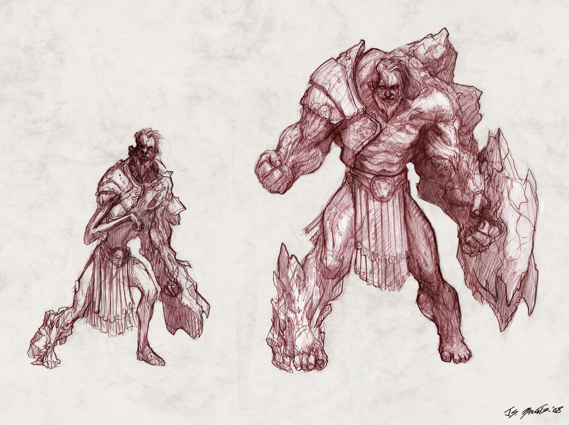 Jerad S. Marantz - Calibos Designs for Clash of the Titans