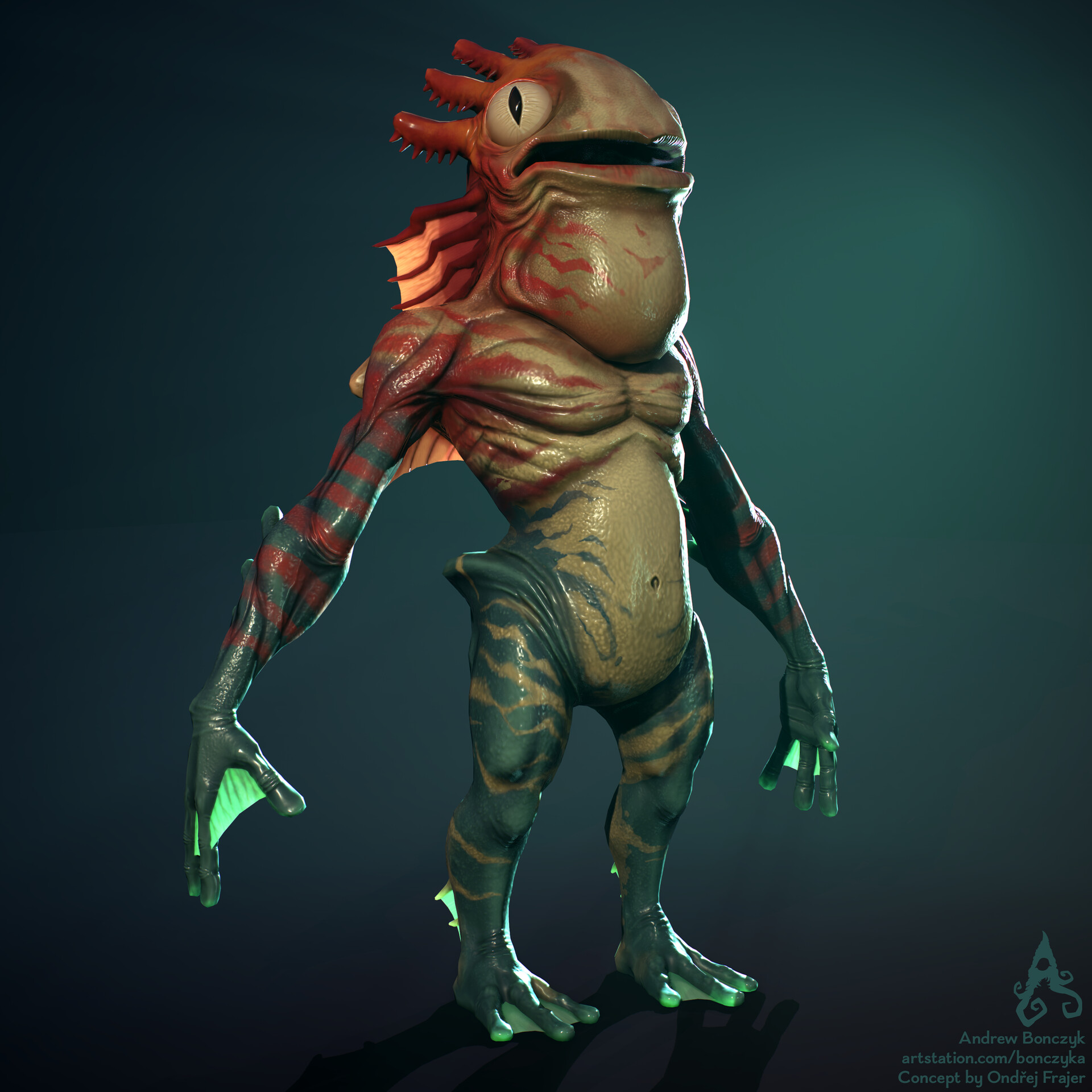 Dewey Bonczyk - Salamander