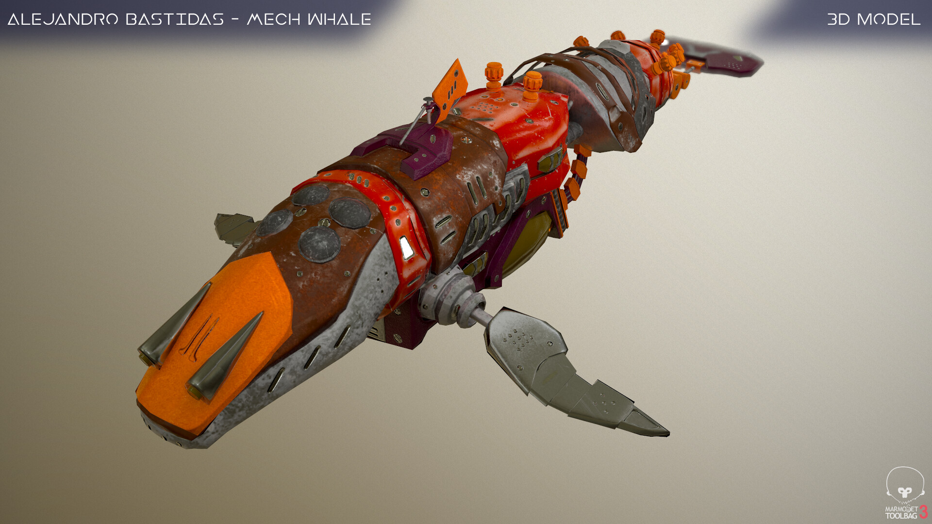 ArtStation - Mechanical Whale