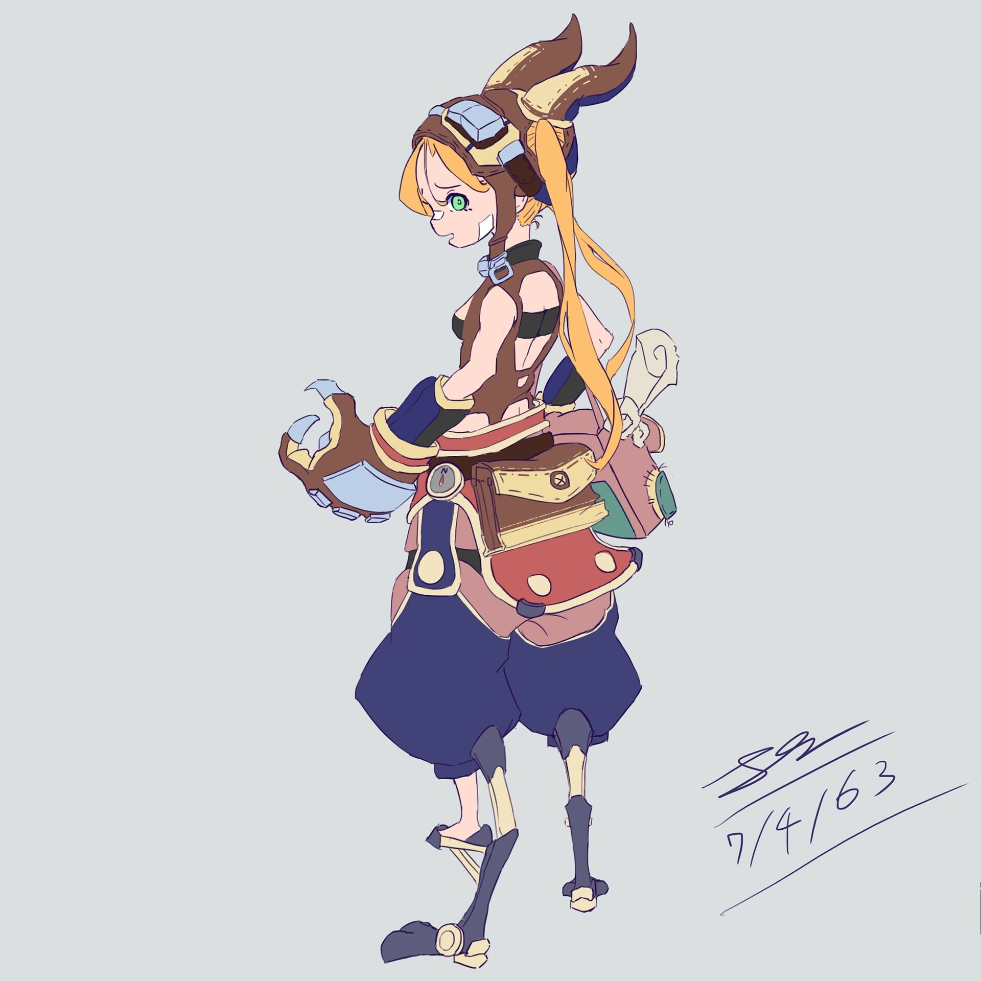 ArtStation - Courier in fantasy world