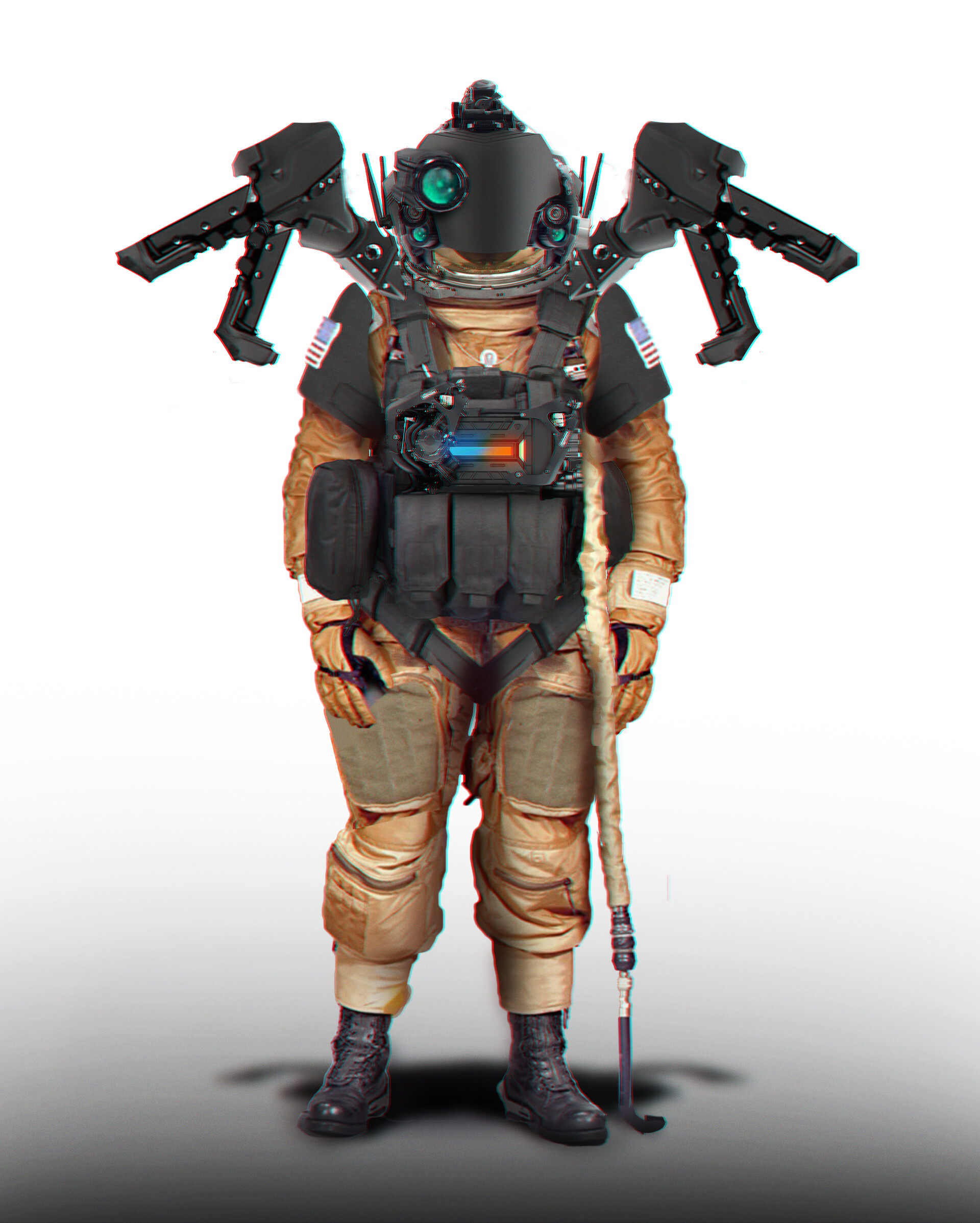 ArtStation - Tactical Military Astronaut