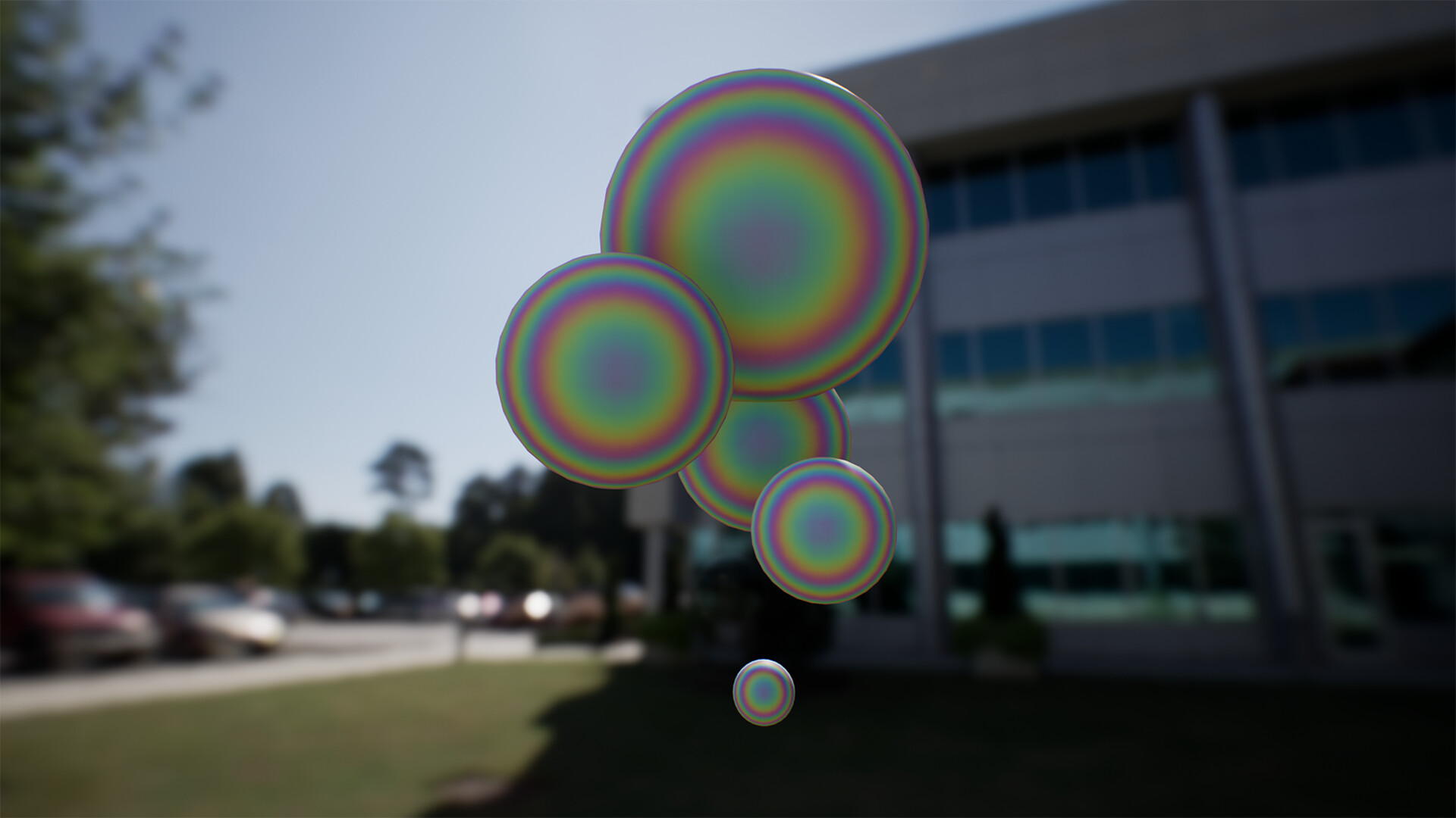 Samuel H Quentin - Bubble Material （UE4）Thin Film Iridescence