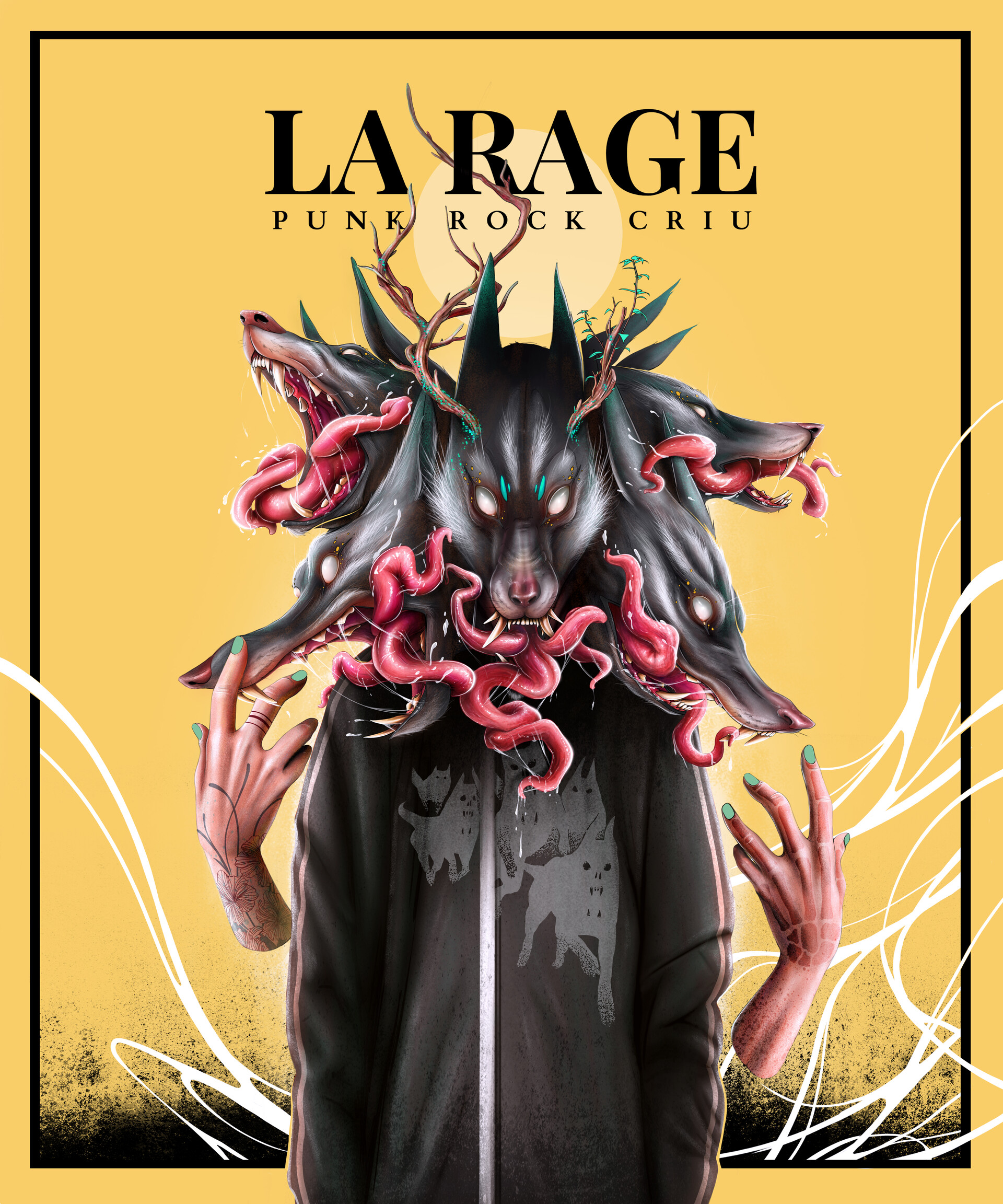 ArtStation - La Rage punk rock criu