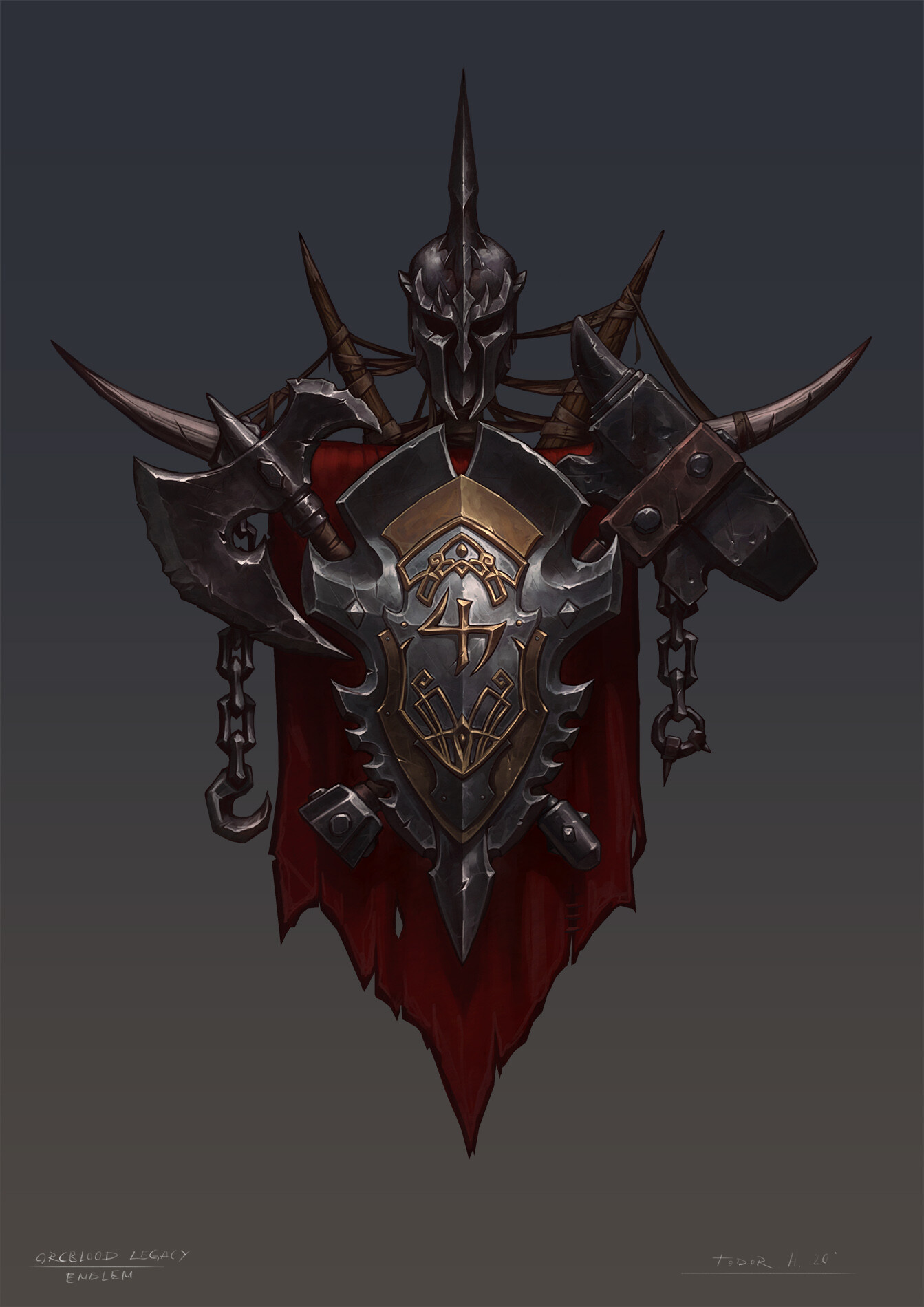 ArtStation - Orcblood Legacy Emblem