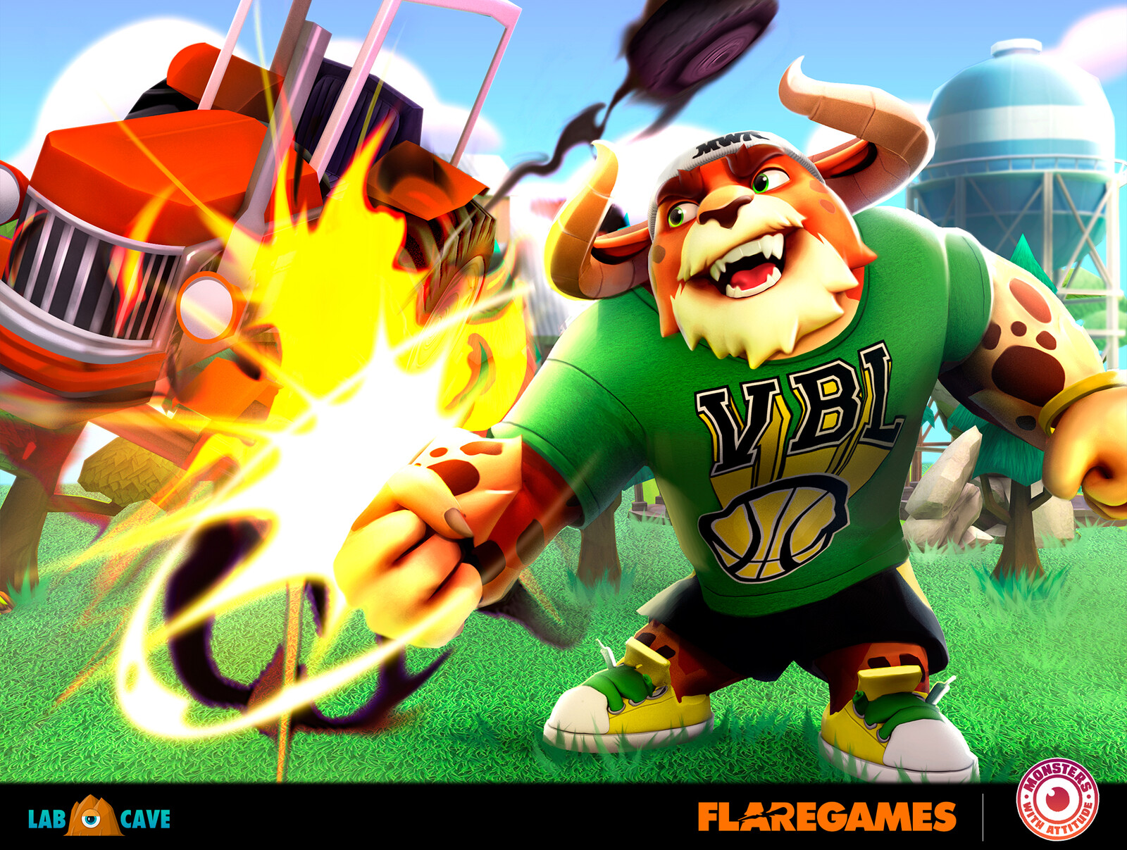 LAB CAVE - Monsters With Attitude - CRO assets for Google Play and ...