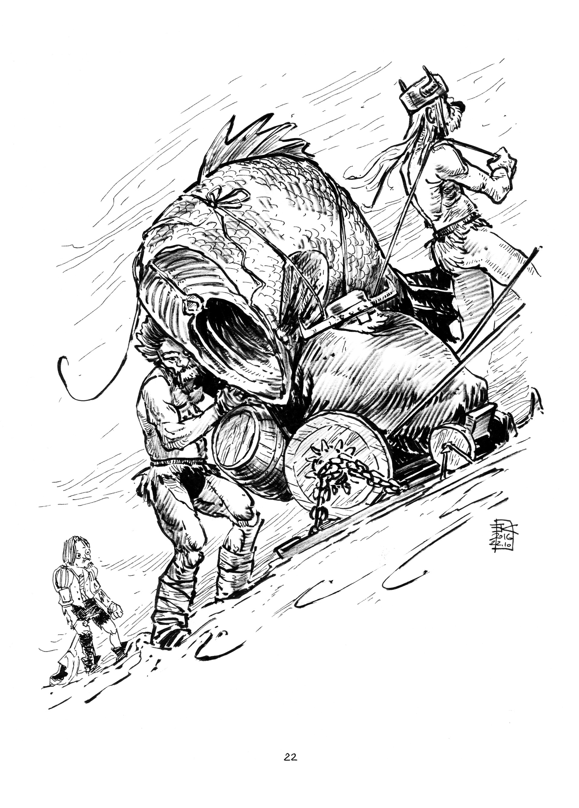 The Lost Hero Drawings