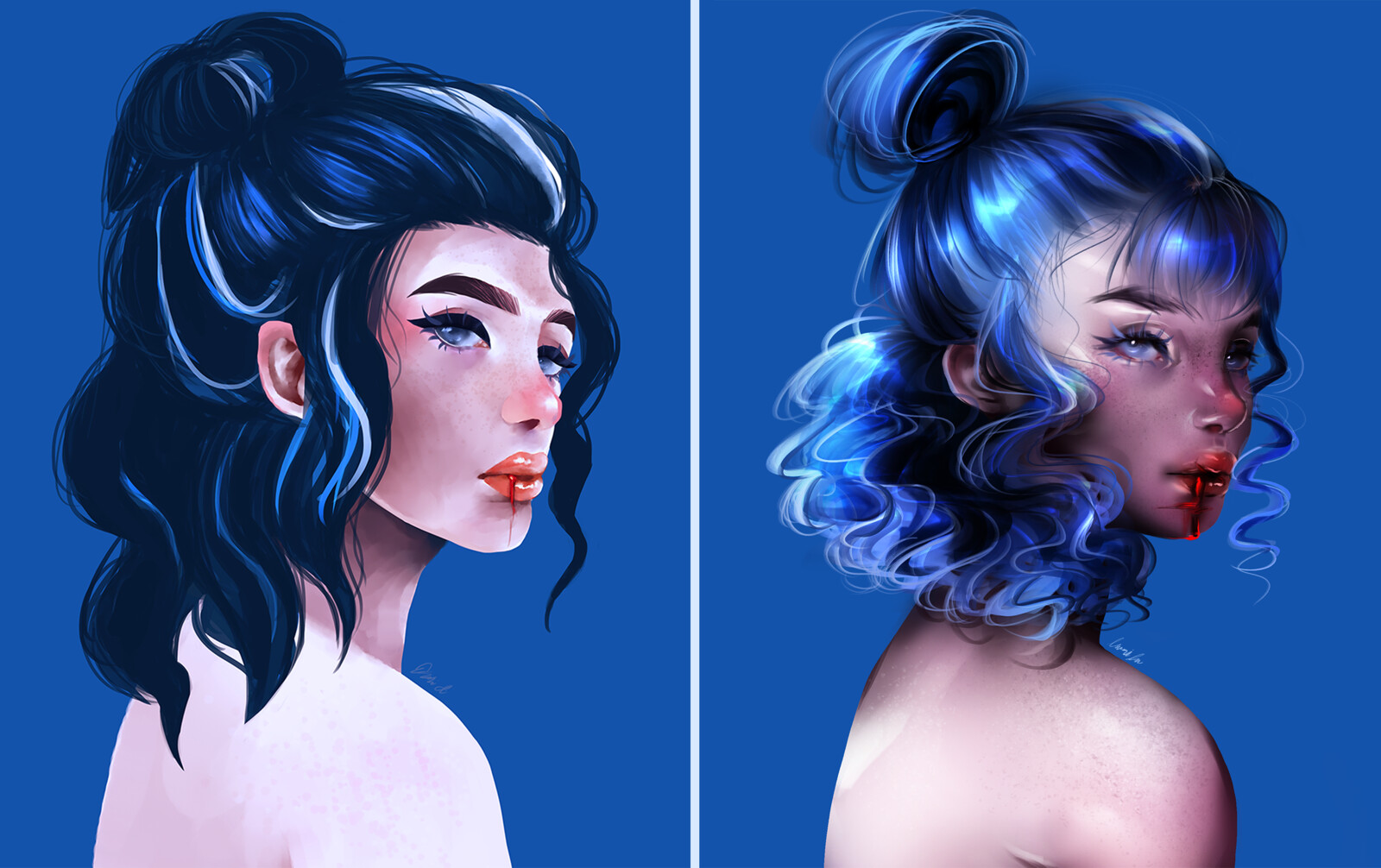 Lumi Ja - Portraits: Old Character Redrawn