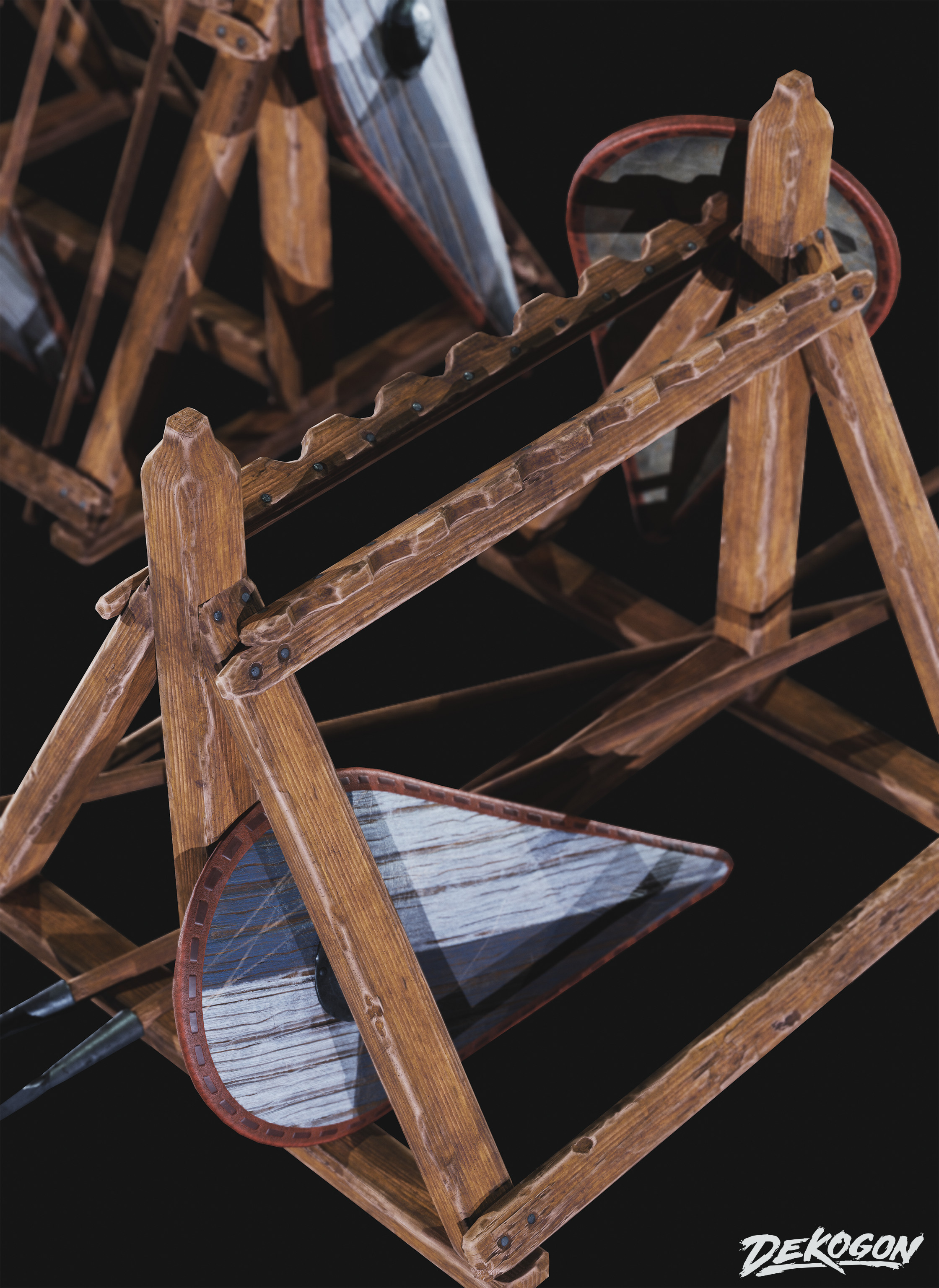 Shaafi Ahmad - Medieval Weapons Rack