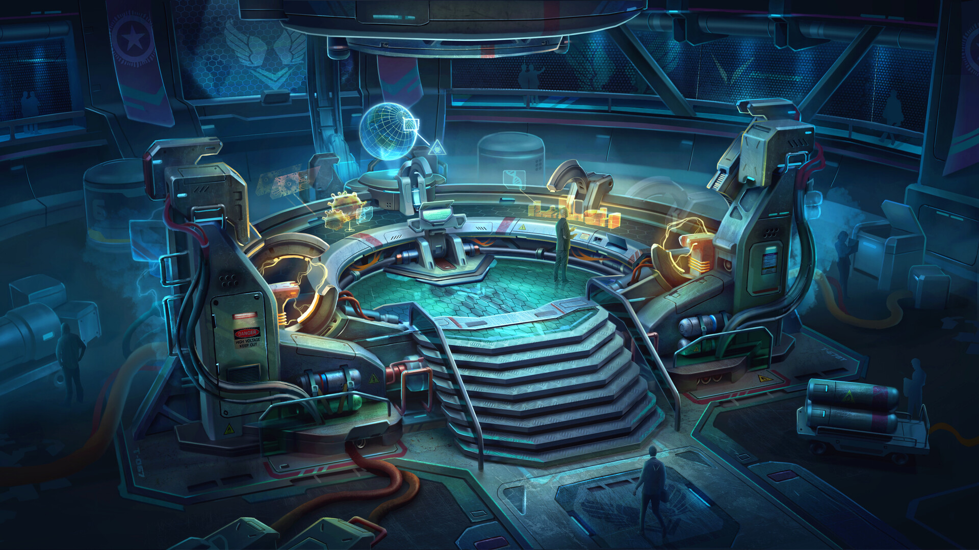 ArtStation - Holographic display table