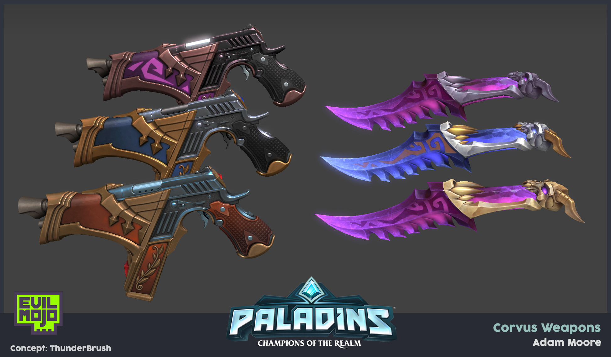 Adam Moore - Paladins Corvus Weapons