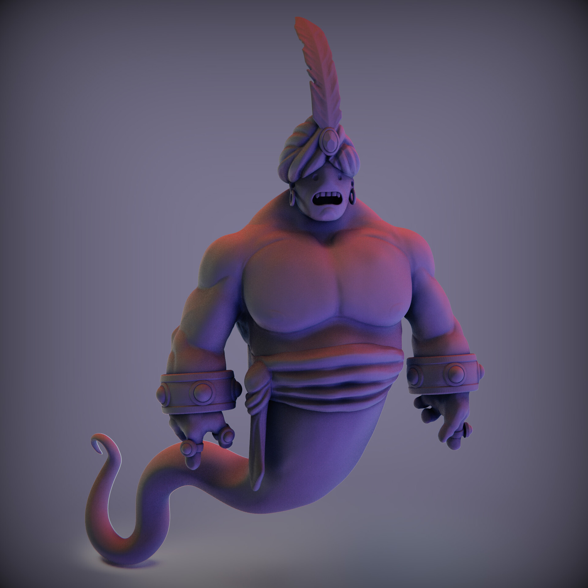 ArtStation - Daily #015 Djinn