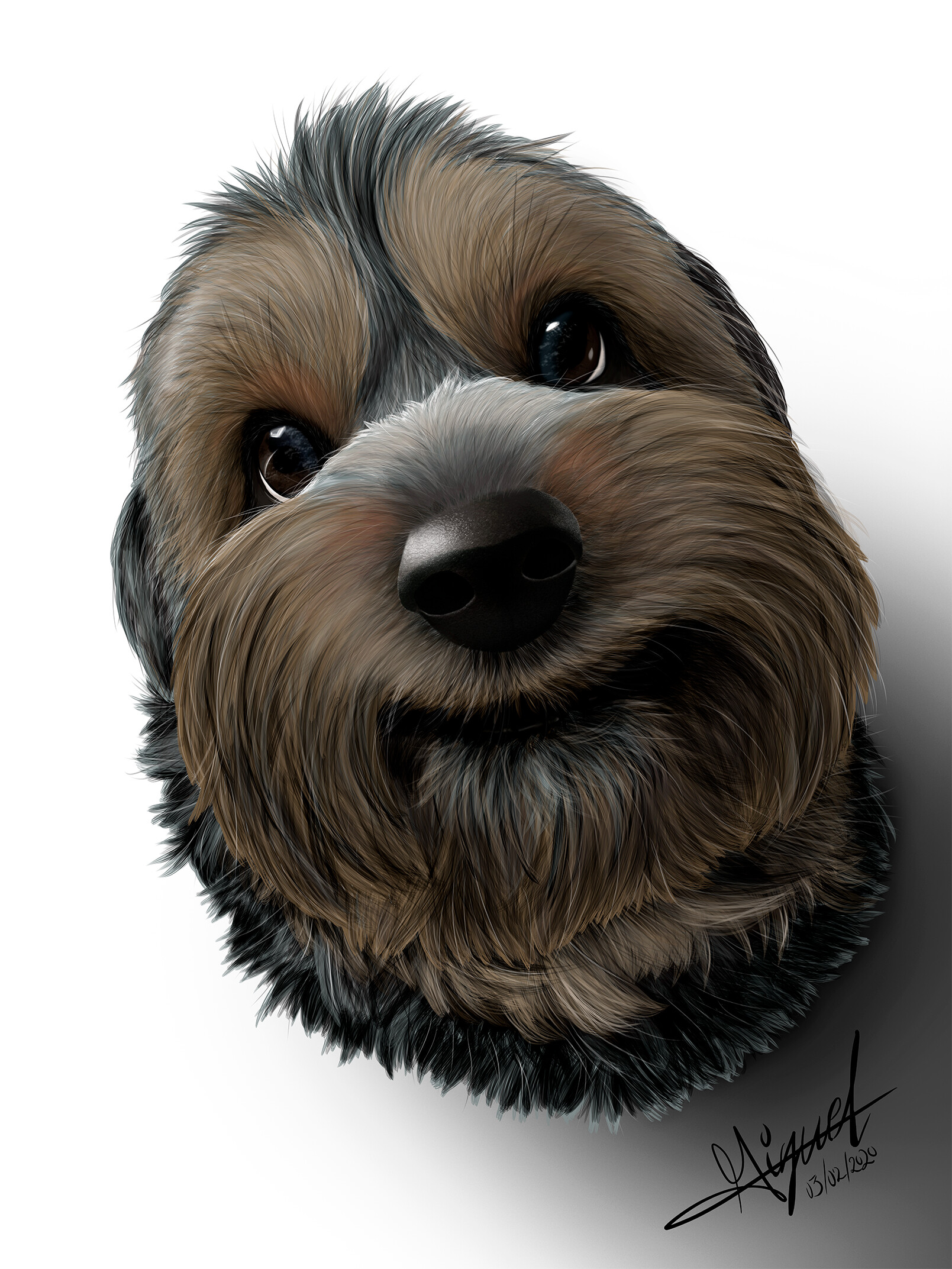 ArtStation - Realistic Dog - Buda